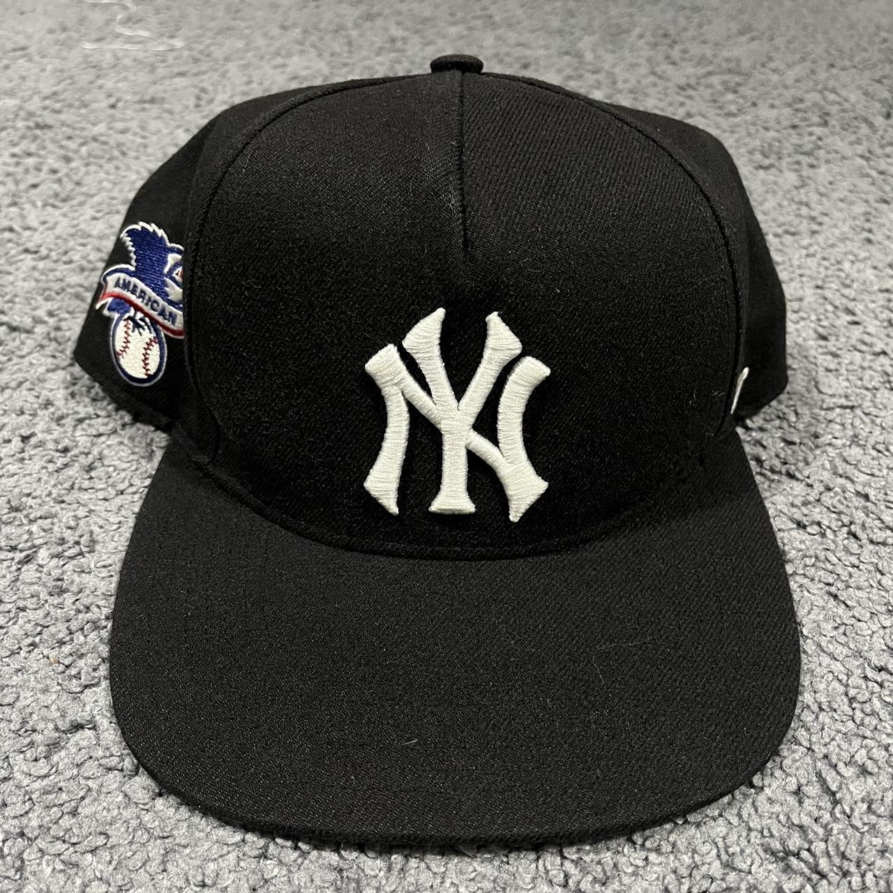 New York Yankees x Supreme 47 brand 5 panel black - Depop