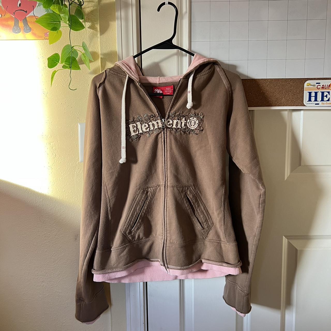 Brown Sweater 🐻 Brand: Element Size: XLarge... - Depop