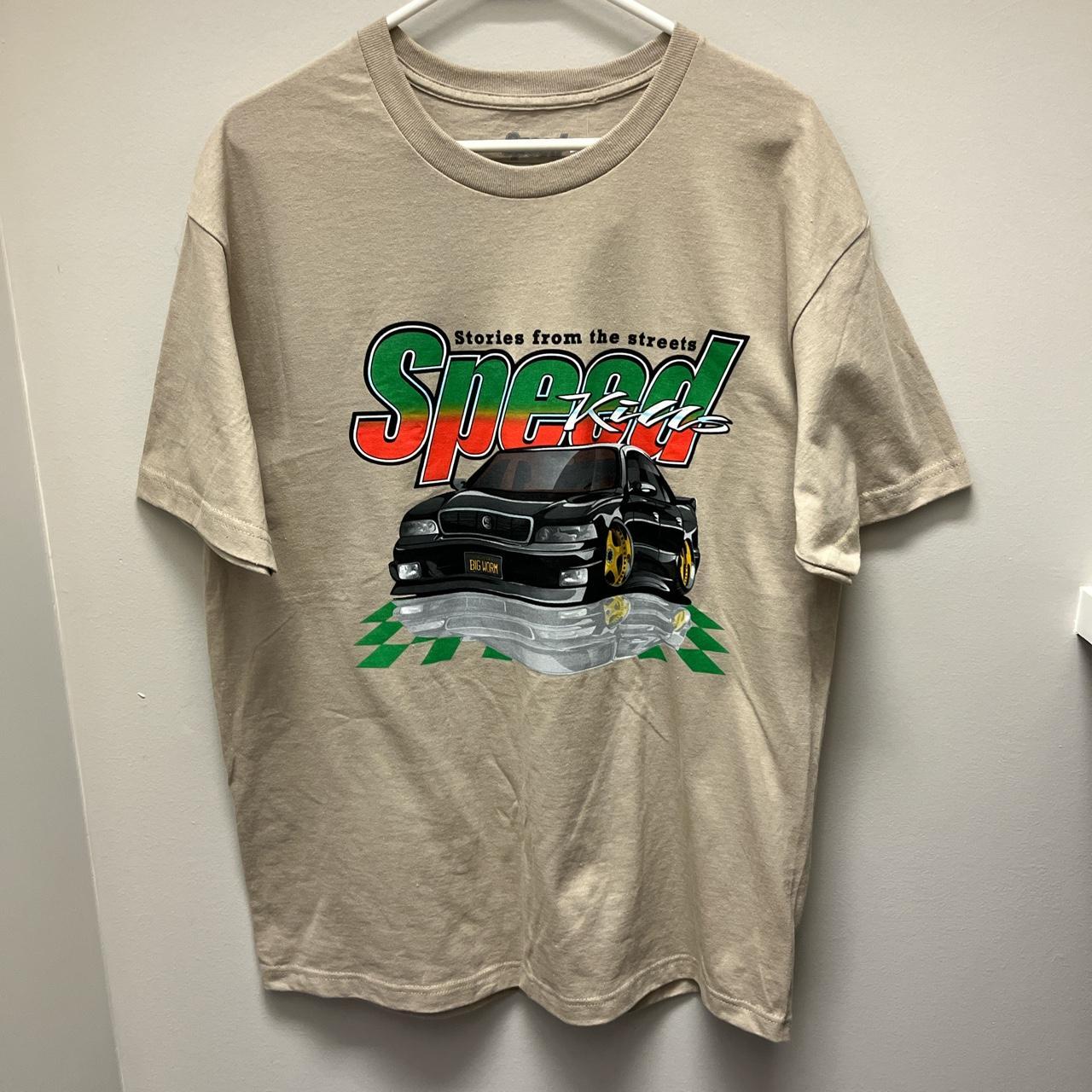 Size large Speed kills T-shirt perfect condition... - Depop