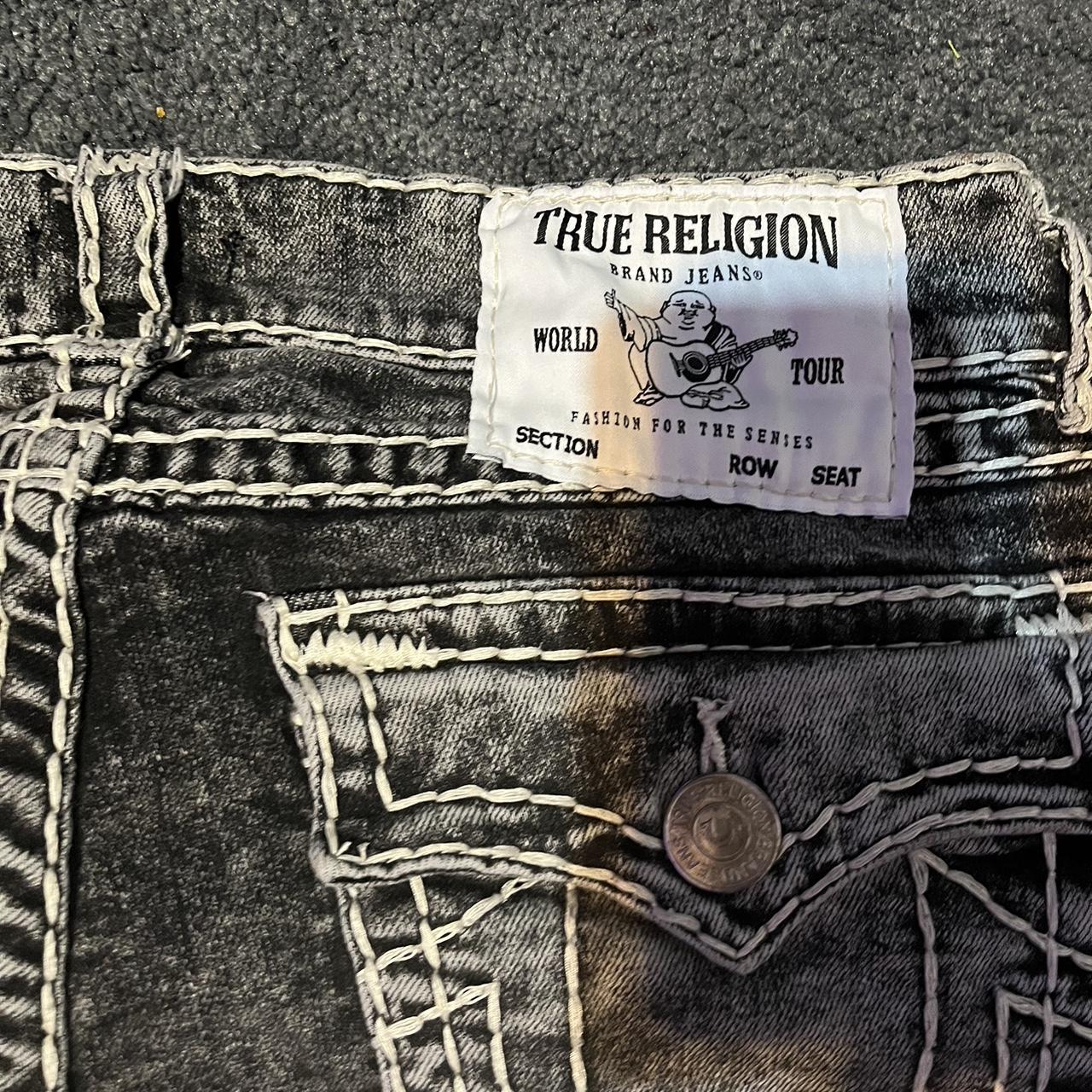True religions size 34 worn once good condition... - Depop