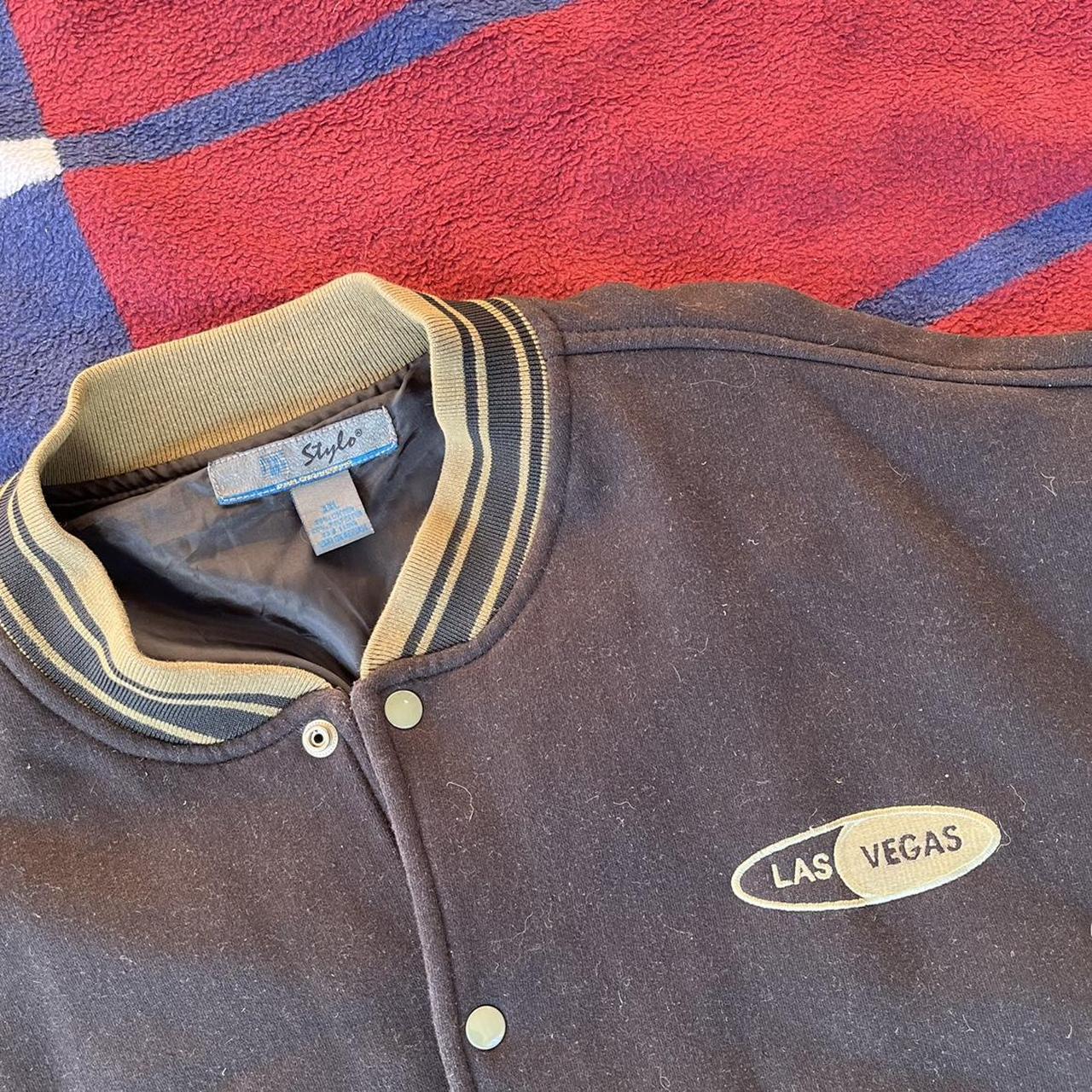 Stylo Las Vegas Bomber jacket Tagged a size XXL - Depop