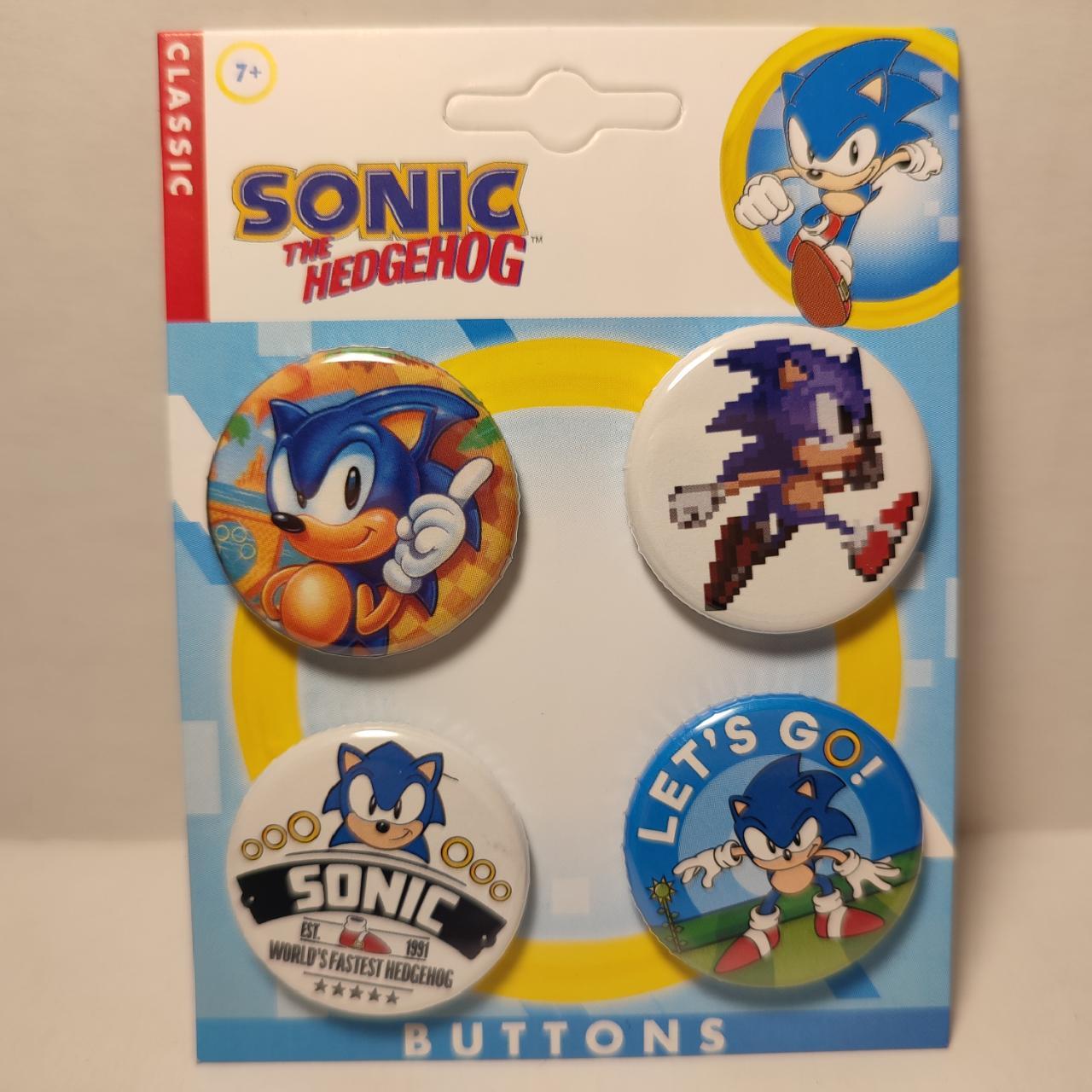 This listing is for all 4 pin buttons pictured. They... - Depop