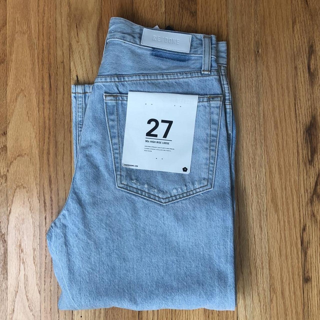 REDONE 90’S HIGH RISE LOOSE 🩵 Hott and flattering... - Depop