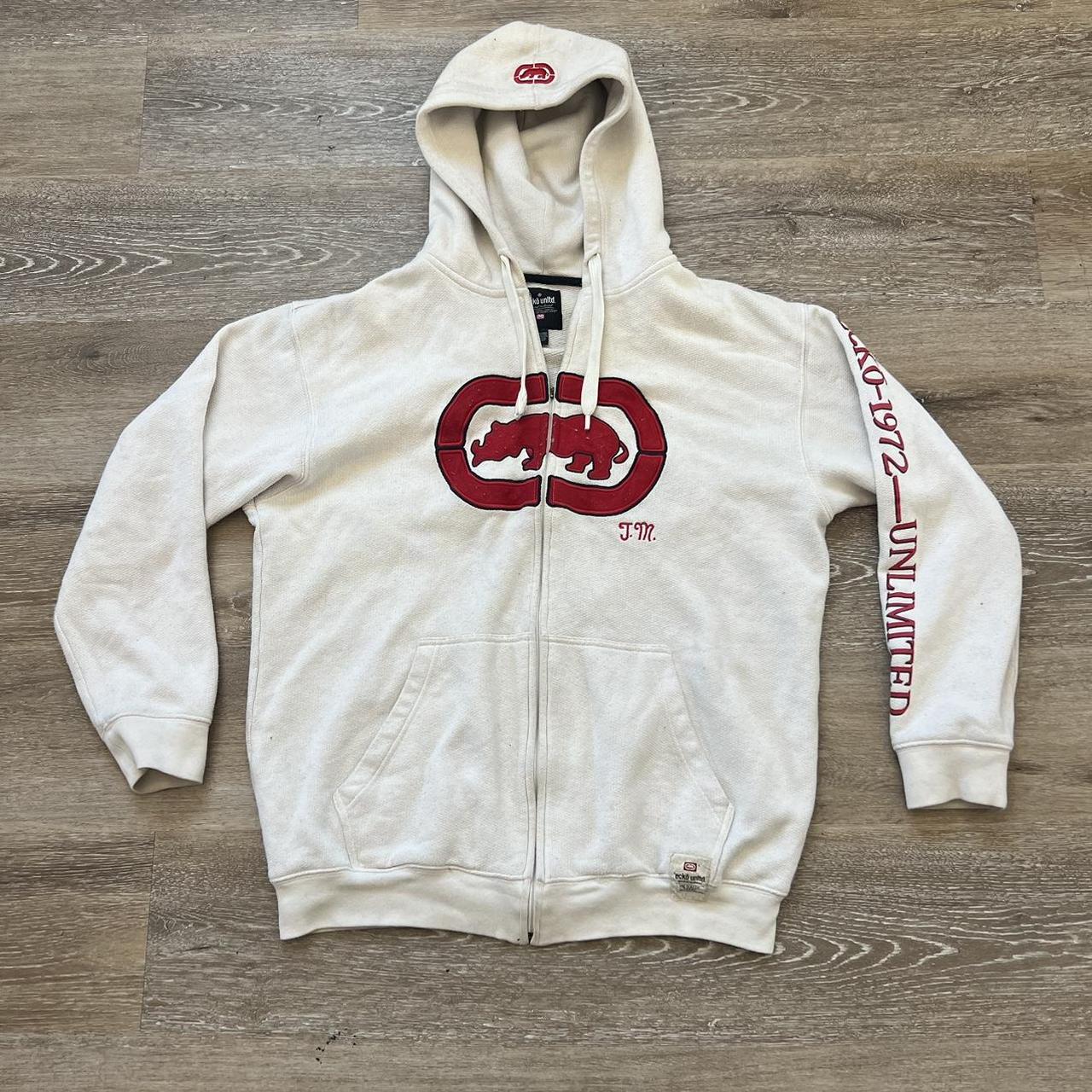 2000s ecko unltd jacket mens L. the zipper handle... - Depop