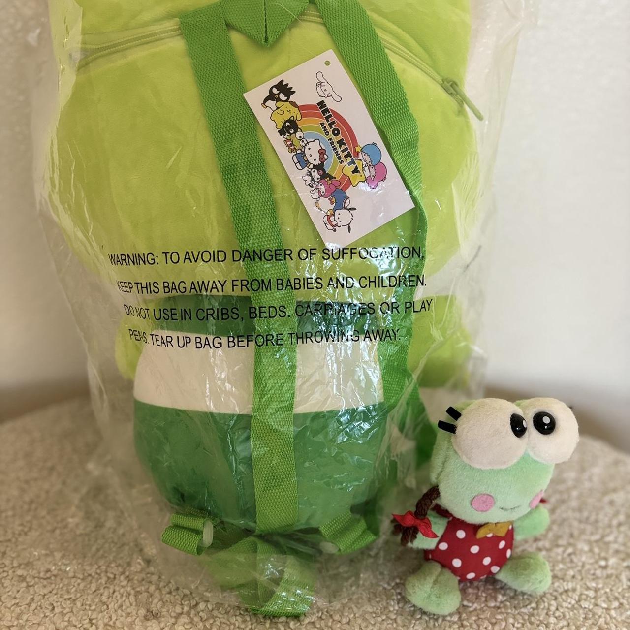 Brand new Sanrio Keroppi backpack needs a new home... - Depop