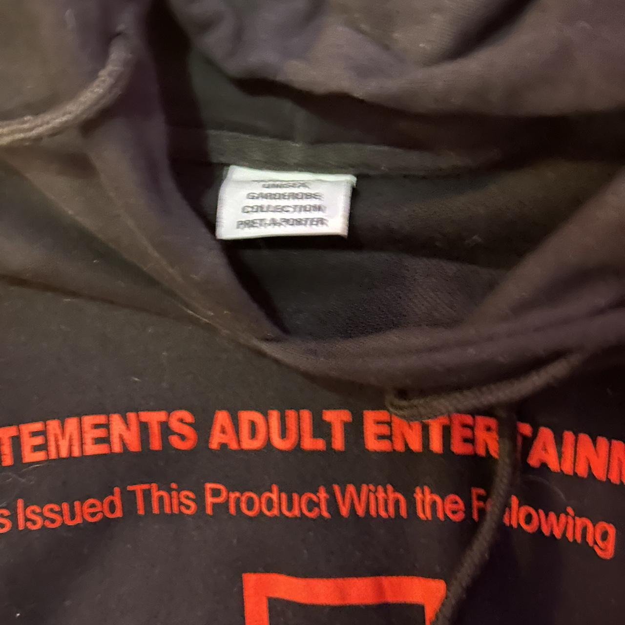 Vetements Restricted Hoodie Size XL | Depop