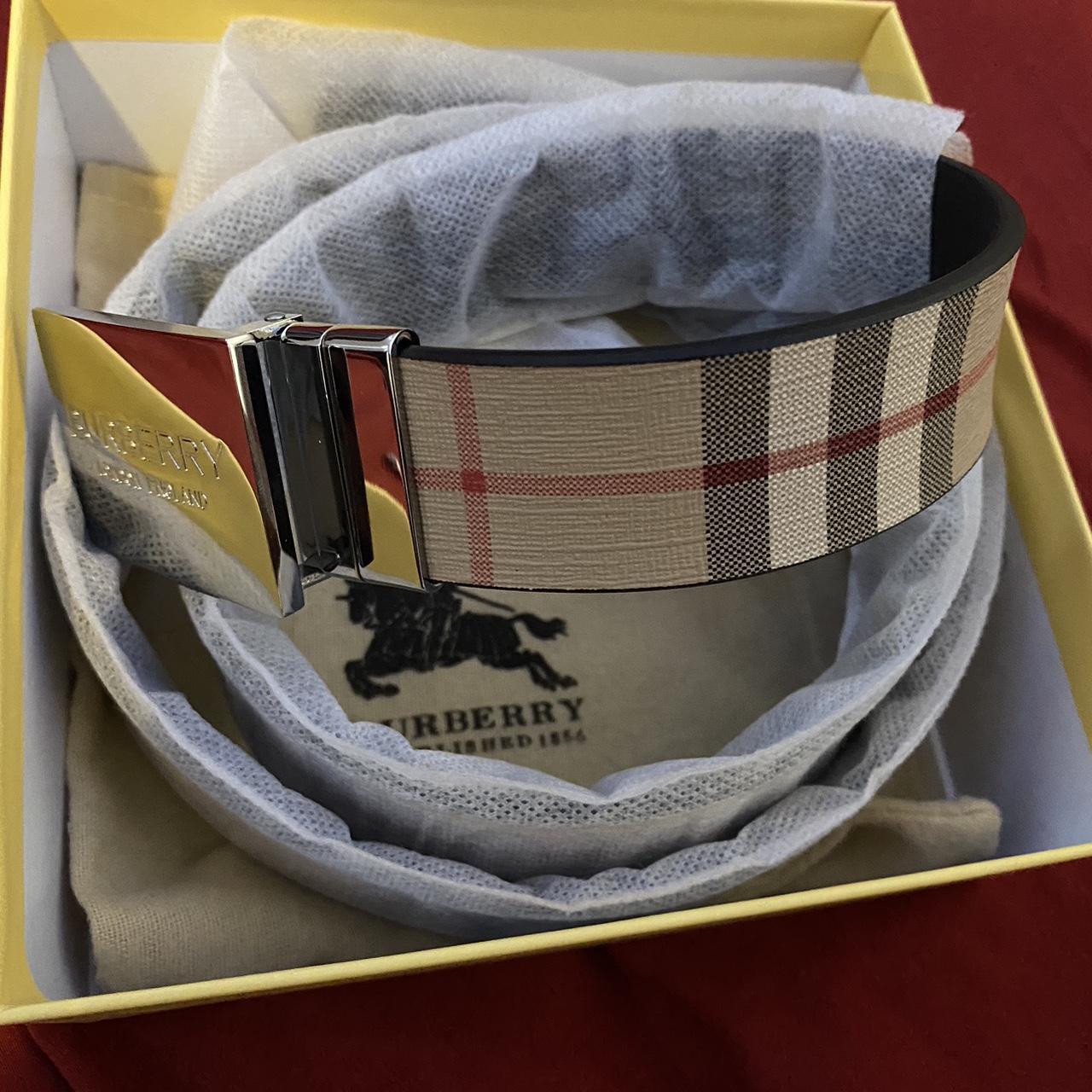 Brand new Burberry belt box included - Depop