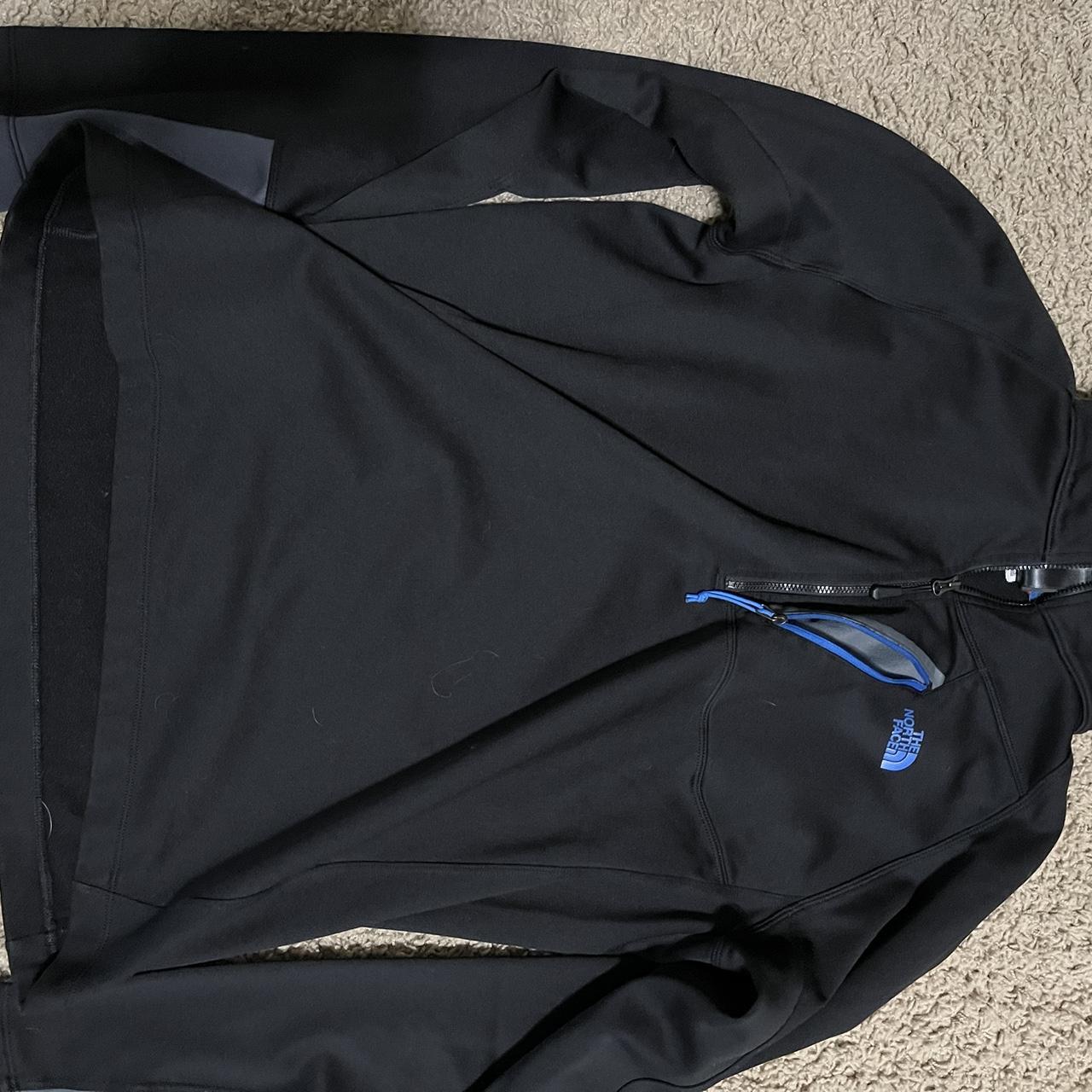 Large North Face Half Zip Up True to size (weird... - Depop