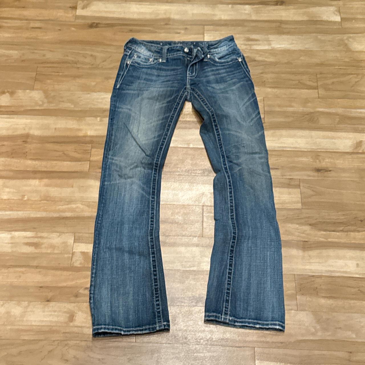Miss me jeans, 27 inch waist 33 inch inseam good... | Depop