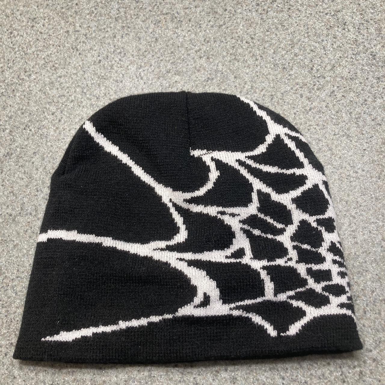 Spider web beanie - Depop