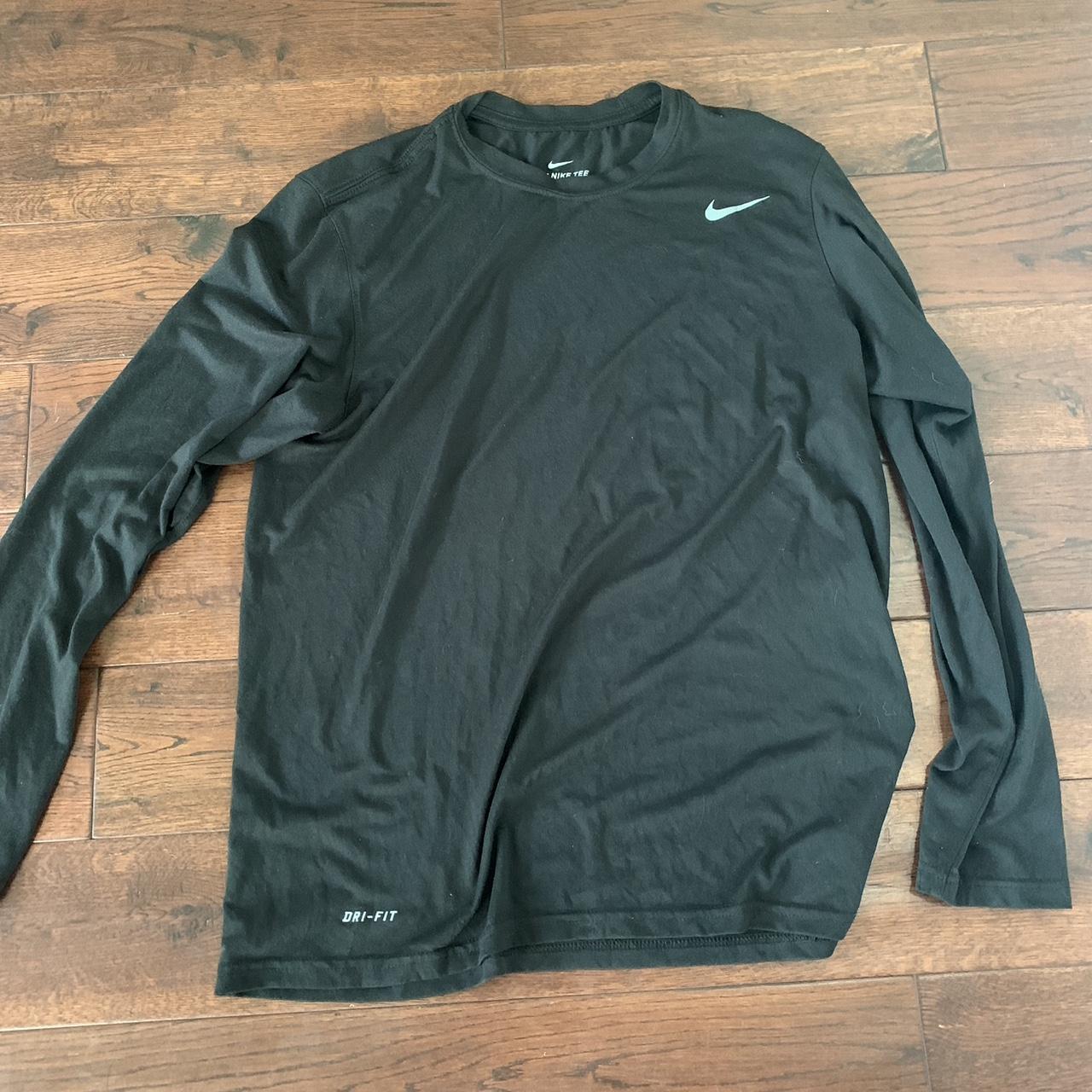 Vintage Nike long sleeve shirt - size large. Mint... - Depop