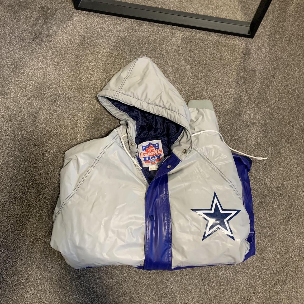 Vintage cowboys rain jacket - Depop