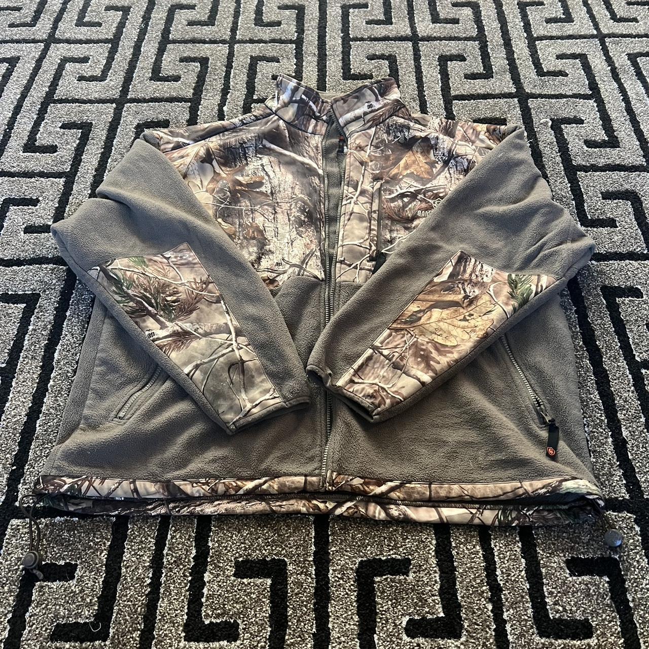 Camo “Game Winner” Jacket. Size 2xL. There are a few... - Depop