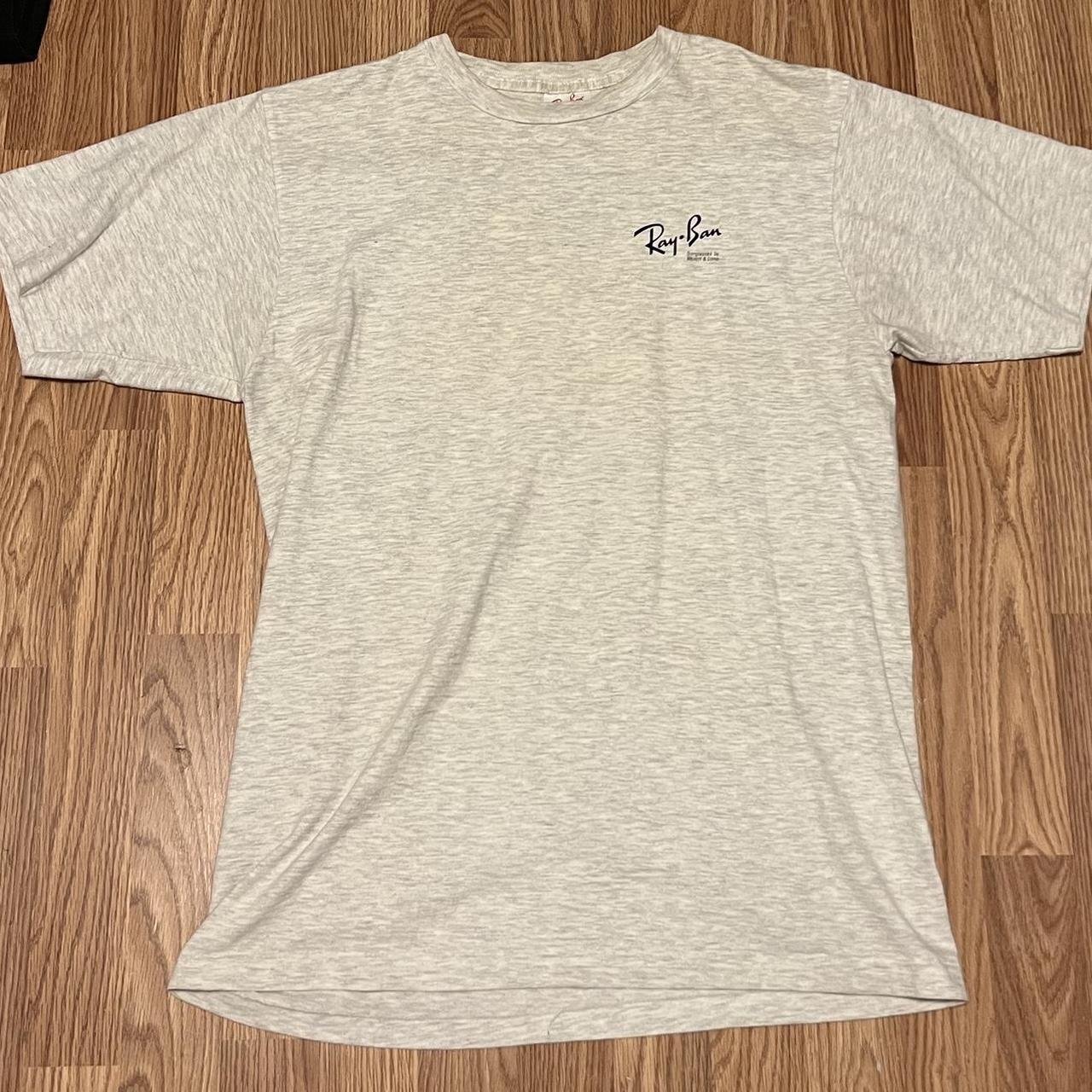 Vintage 90’s Ray-Ban T Shirt Single Stitch Size XL - Depop