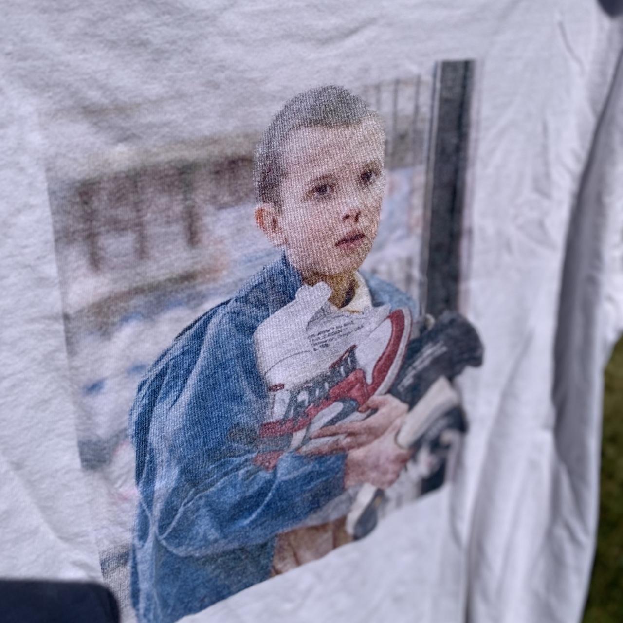 silly millie bobby brown/ eleven t-shirt - Depop