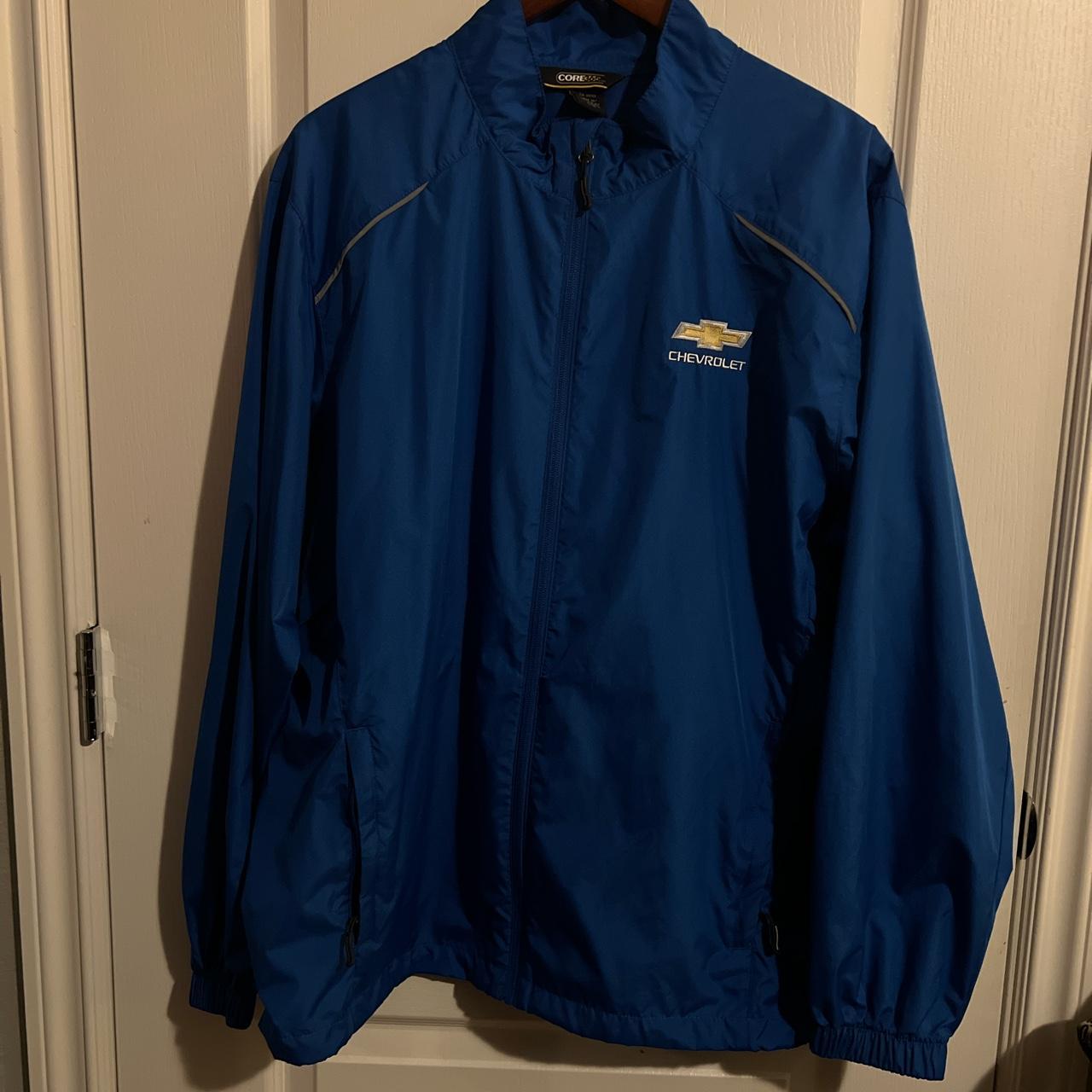 Modern Chevrolet Windbreaker Large No Flaws - Depop