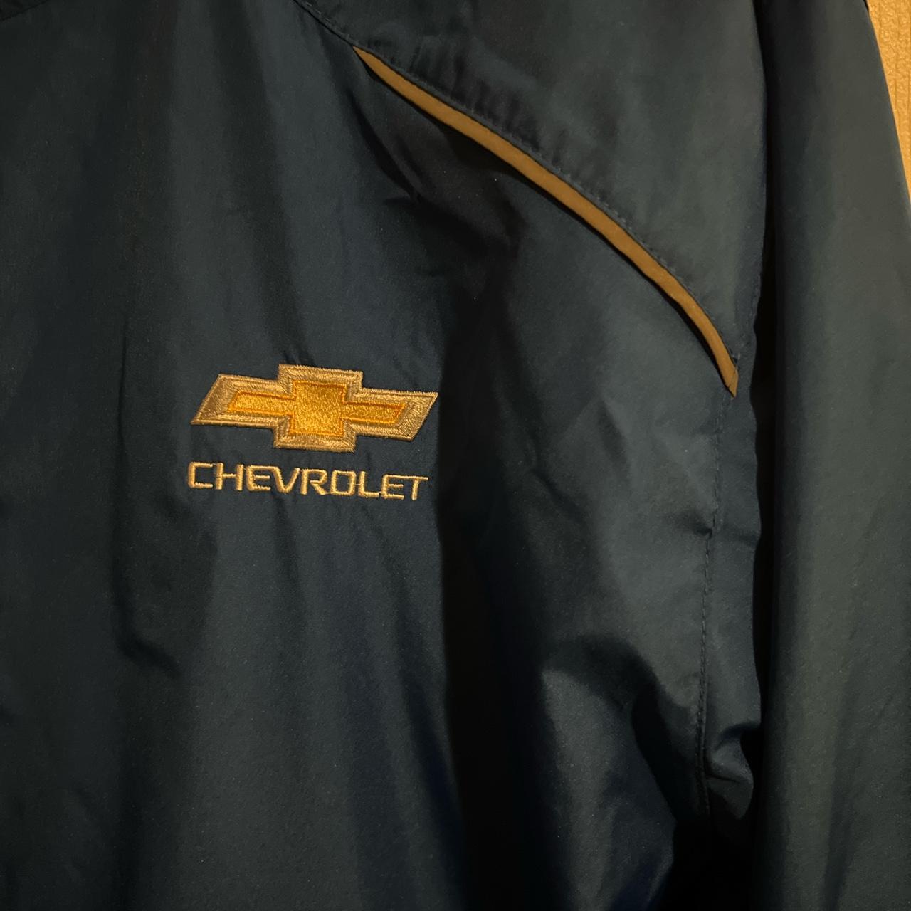 Modern Chevrolet Windbreaker Large No Flaws - Depop