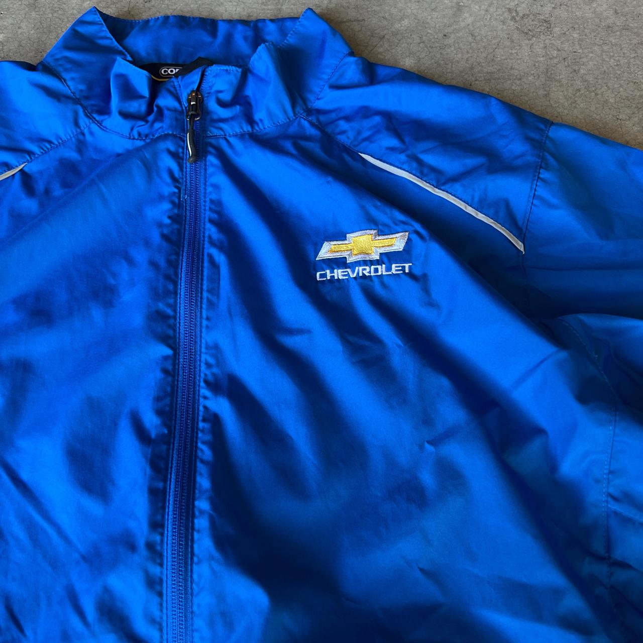 00’s Official Ford Chevrolet Windbreaker Large... - Depop
