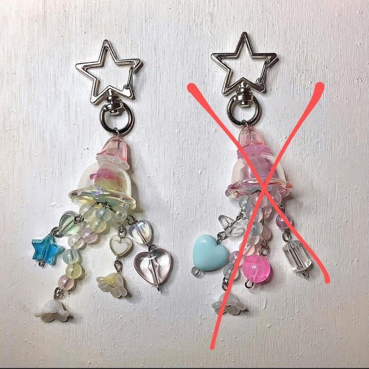 Pansexual & Bisexual jellyfish keychains #keychain... - Depop