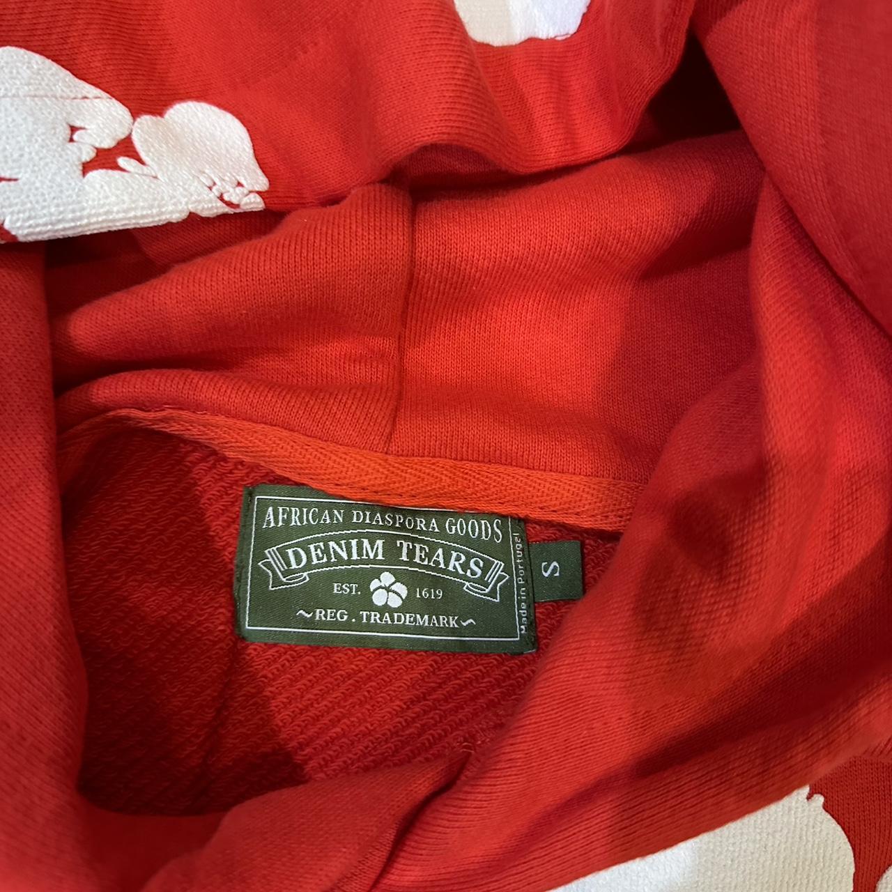 Red Denim Tears hoodie NEW #hoodie - Depop