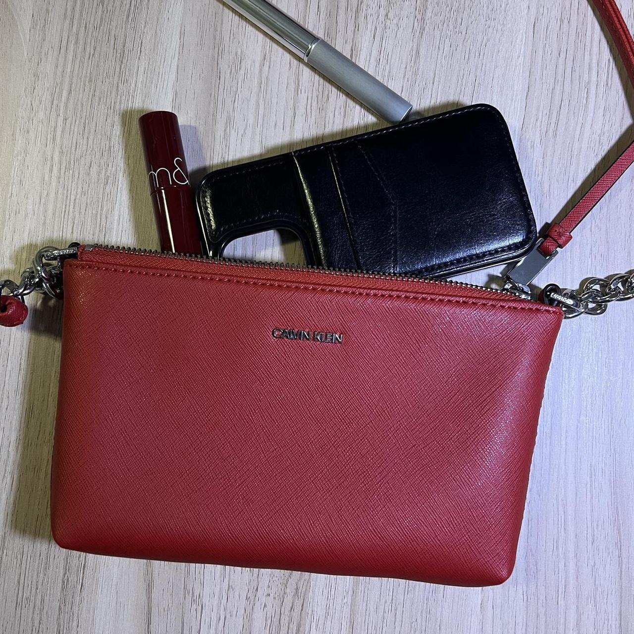 Calvin Klein bag in red - Depop
