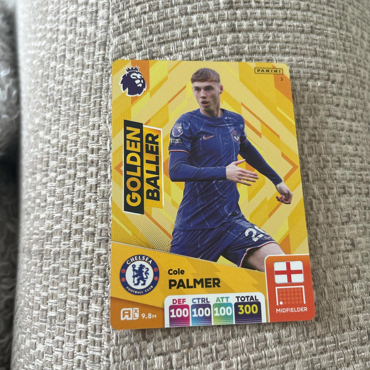 Cole palmer golden baller 24/25 football cards - Depop