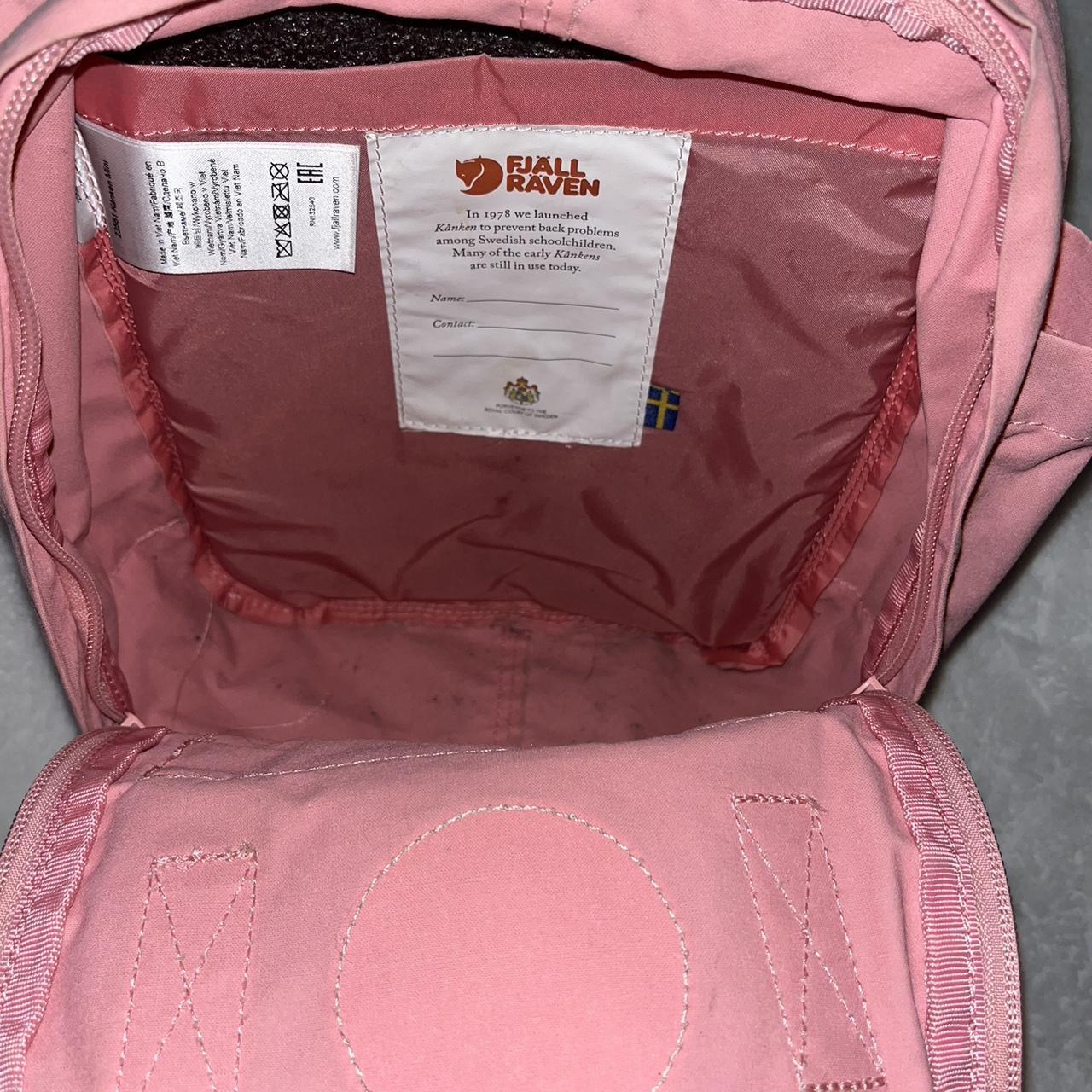 Fjallraven Kanken Mini Backpack Light pink Great... - Depop