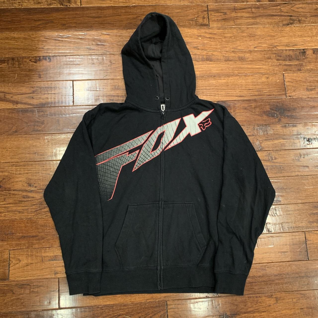 True Y2K Fox Racing Zip-Up Super High Quality -... - Depop
