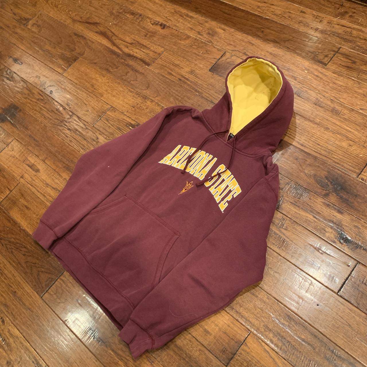 Vintage Embroidered ASU College Hoodie Perfect... - Depop