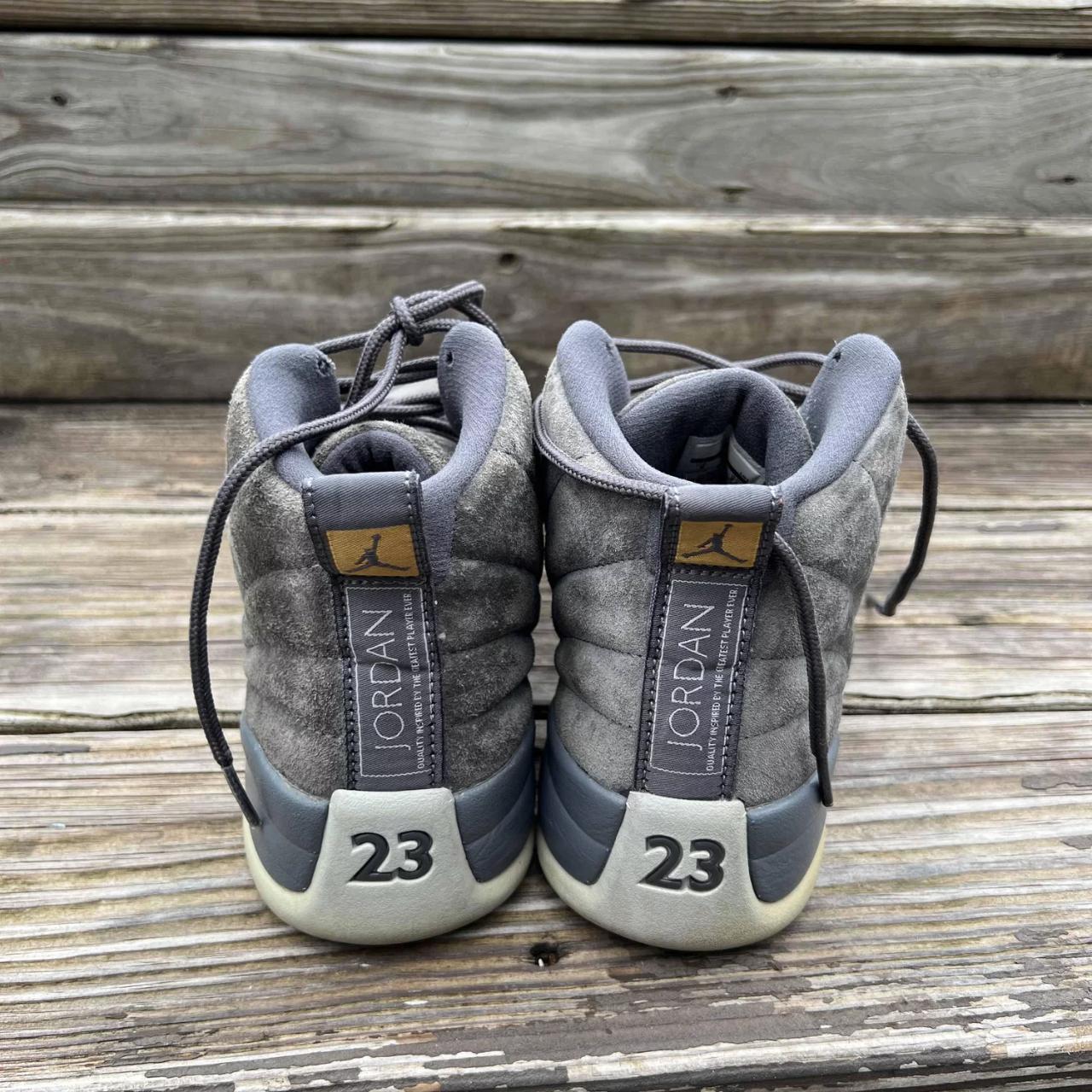 Air Jordan 12 Retro 'Dark Grey' Men’s Size 9 Women’s... - Depop