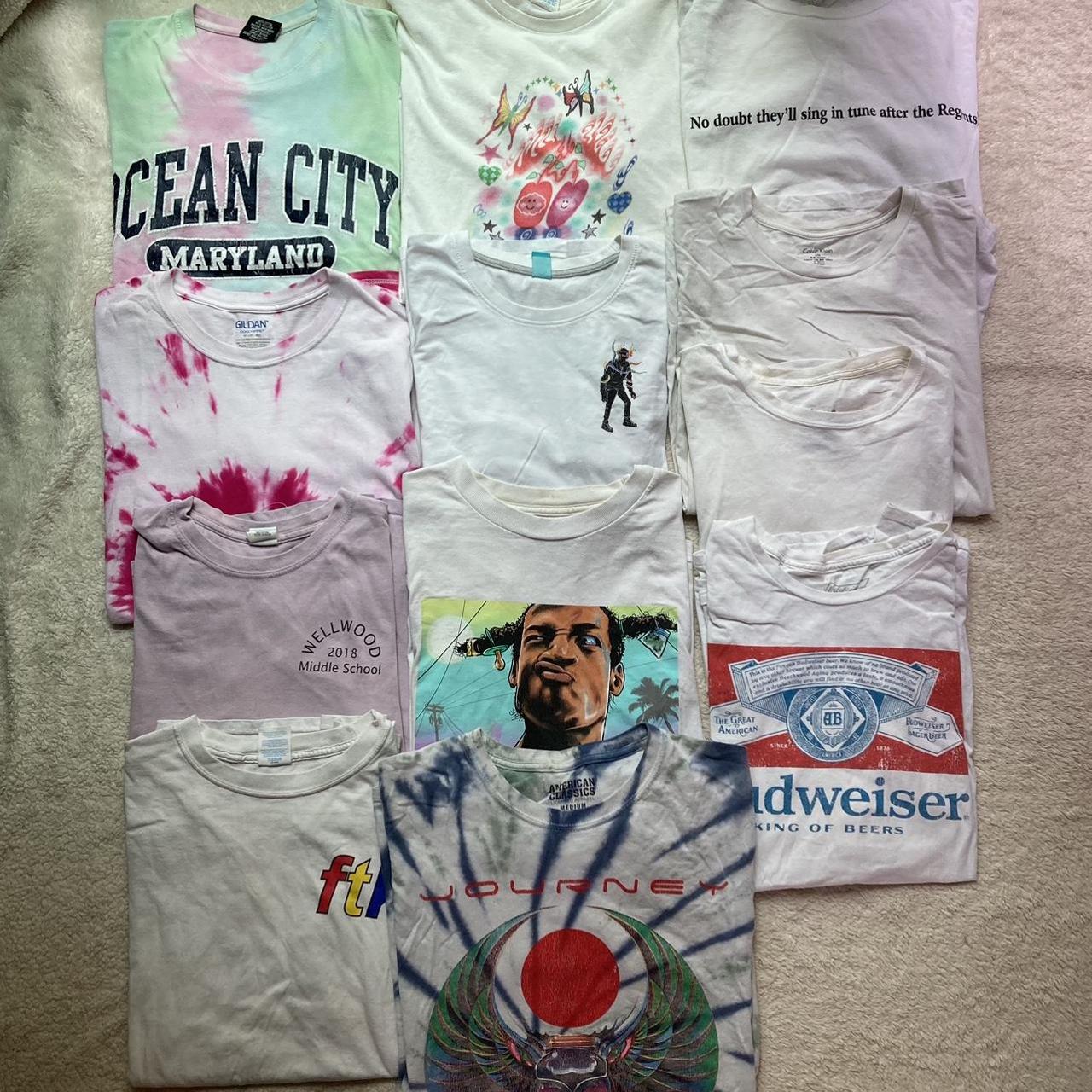 Assorted Men’s T-Shirts -Assorted men's graphic... - Depop