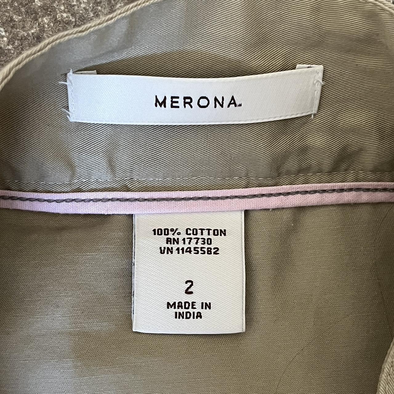 Vintage Merona Midi Skirt - size: 2 - has a front... - Depop