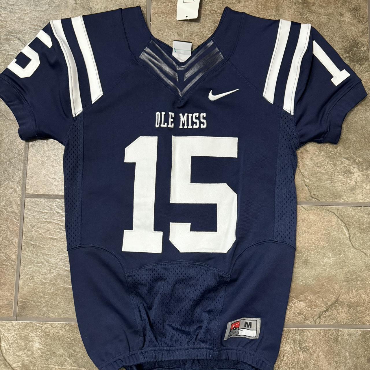 Nike Ole Miss Football Jersey Youth Medium #Olemiss... - Depop