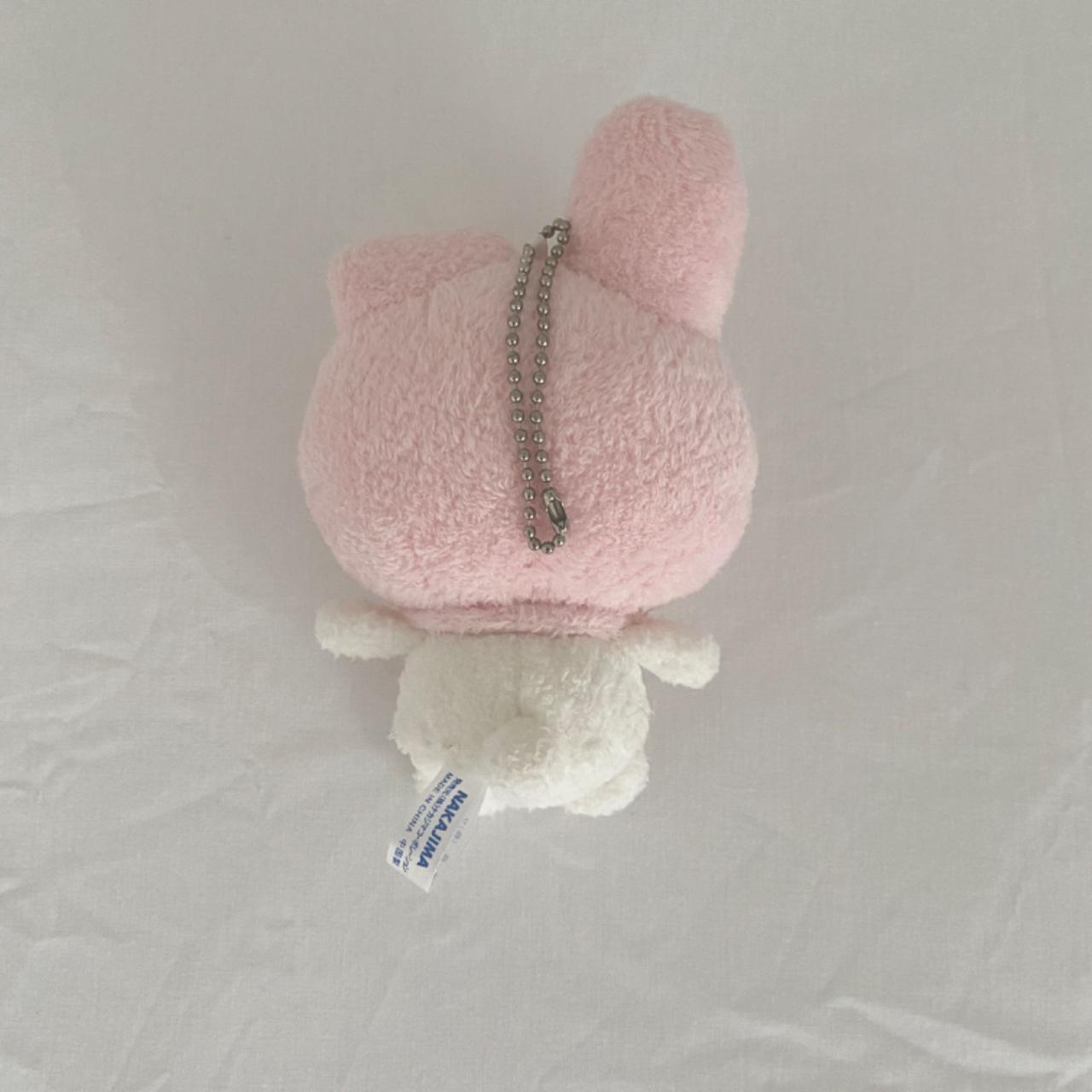sanrio my melody pink flower bunny rabbit plushy... | Depop