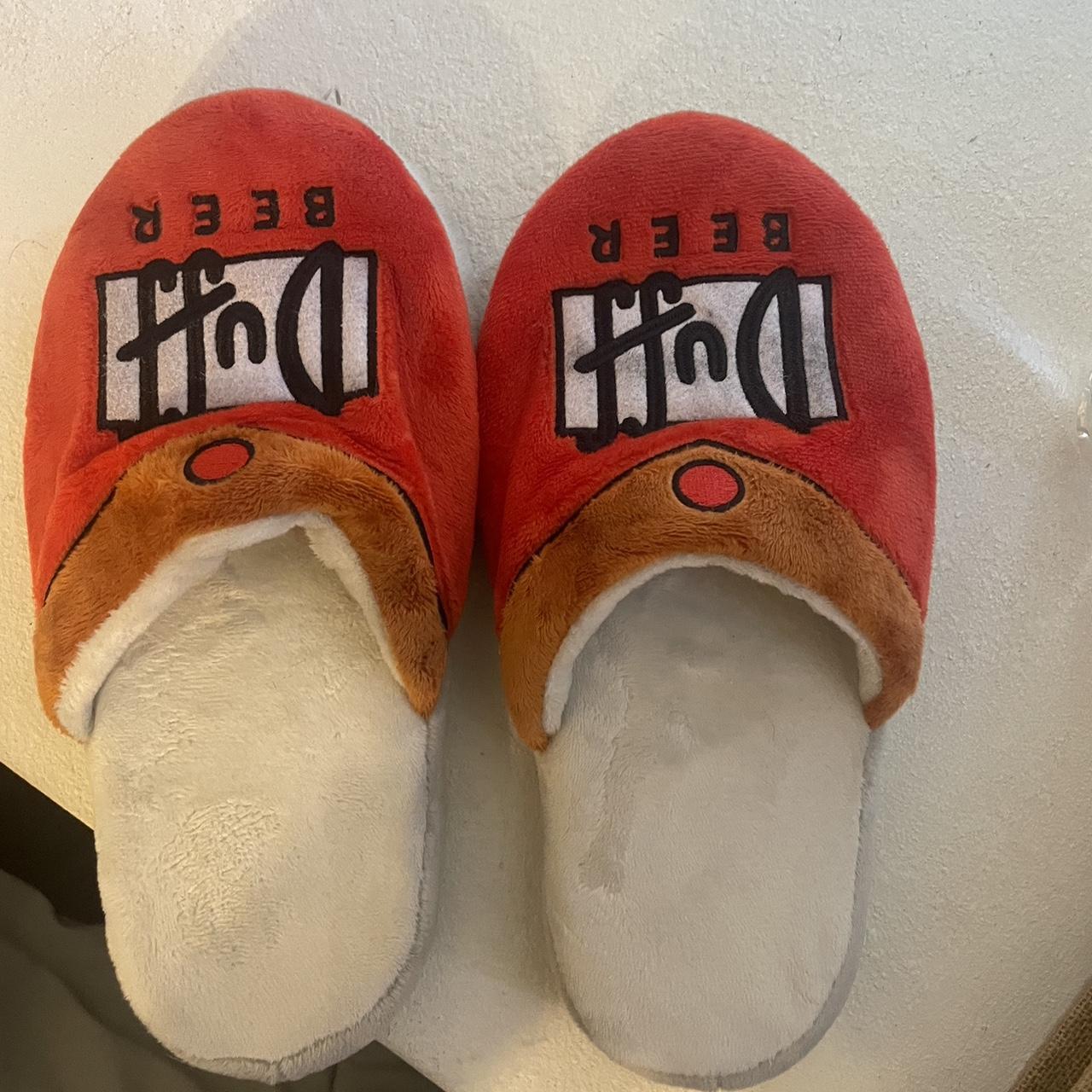 Duff beer slippers from Universal Studios Hollywood... - Depop