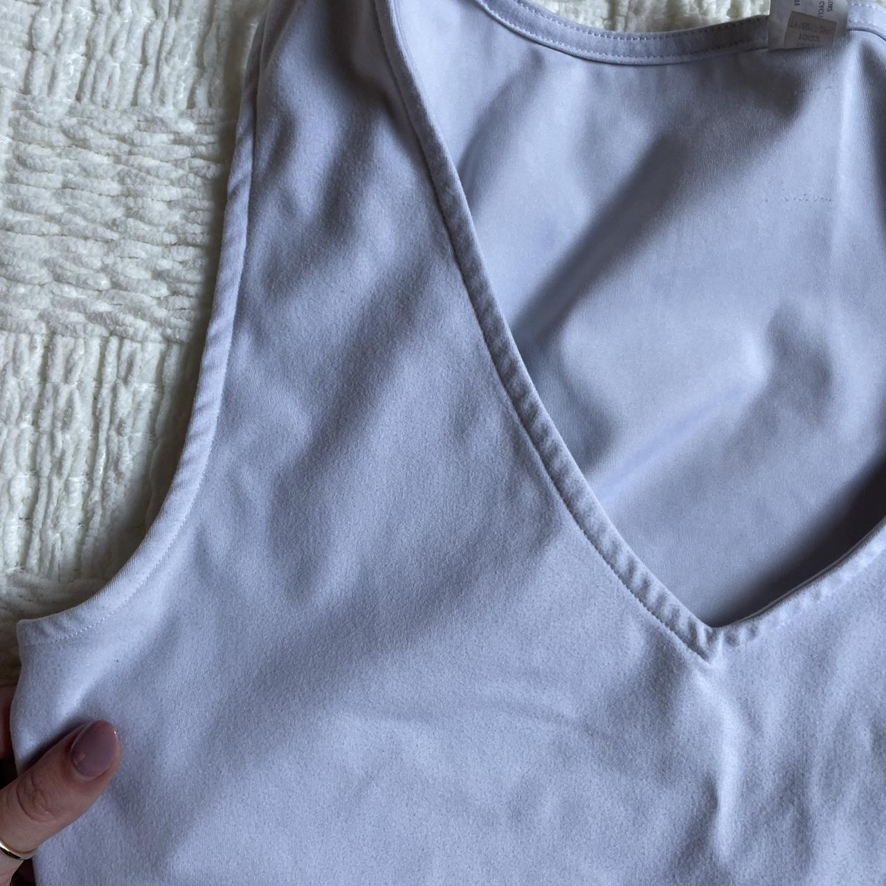 Light grey workout tank from Marshall’s Stretchy... - Depop