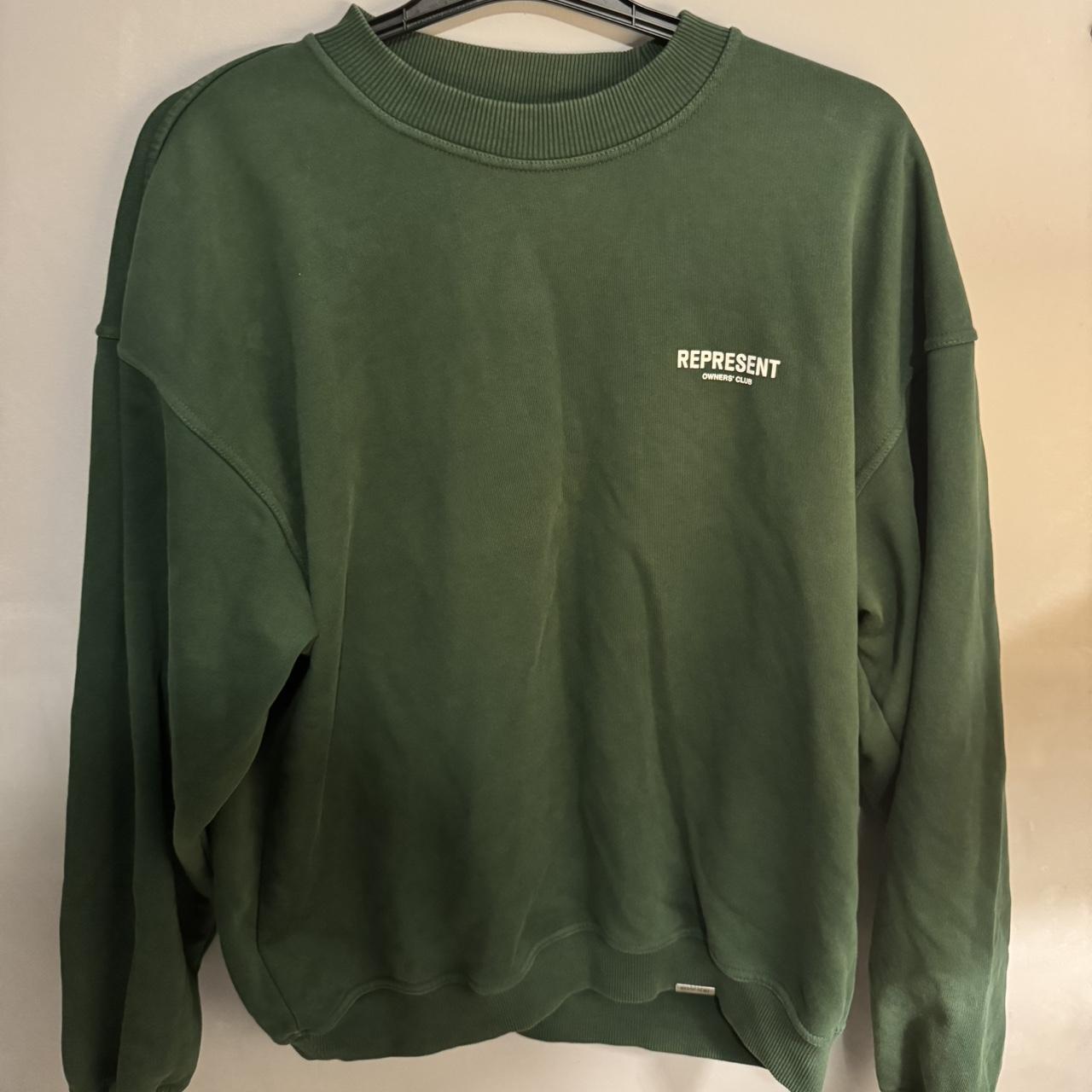 Represent Owners Club Sweater - Racing Green - Depop