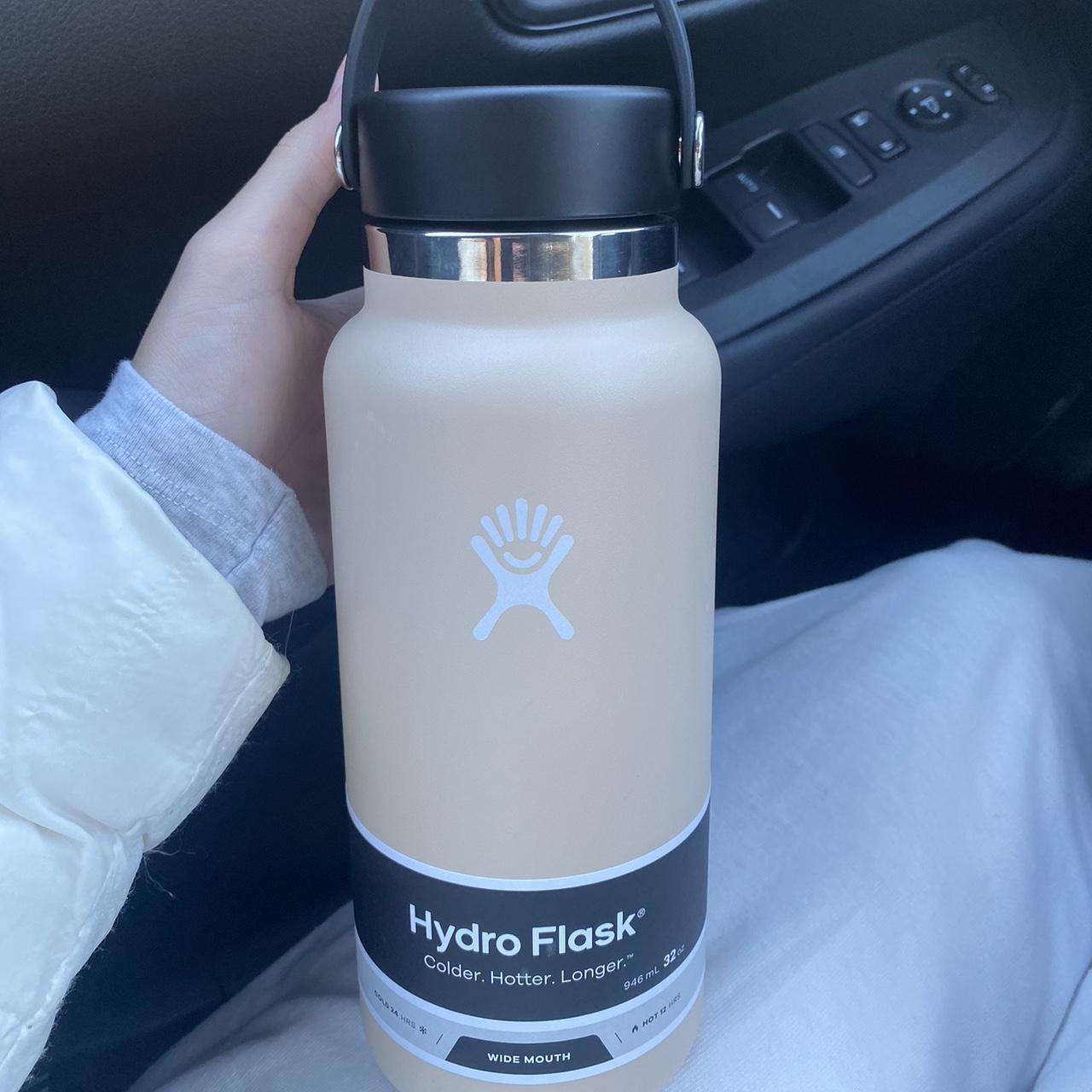 Beige Hydroflask 32 oz Brand New - Depop