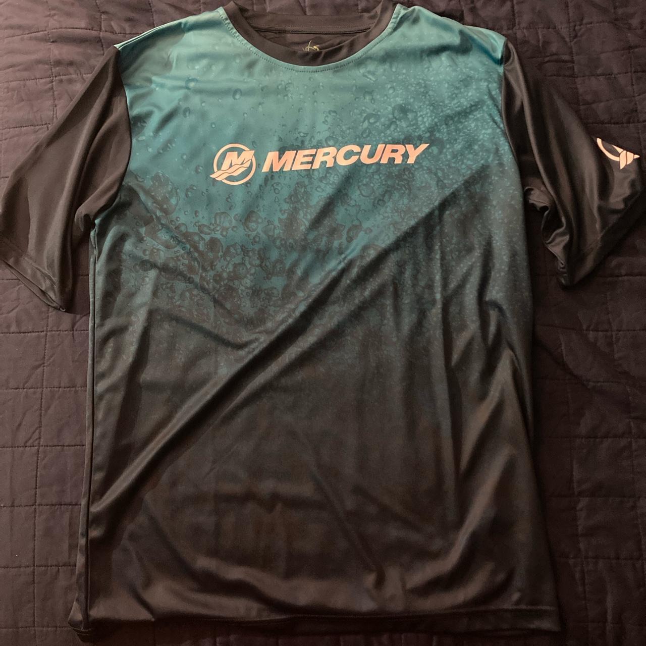 Cool mercury boat shirt nice material Large Send... - Depop