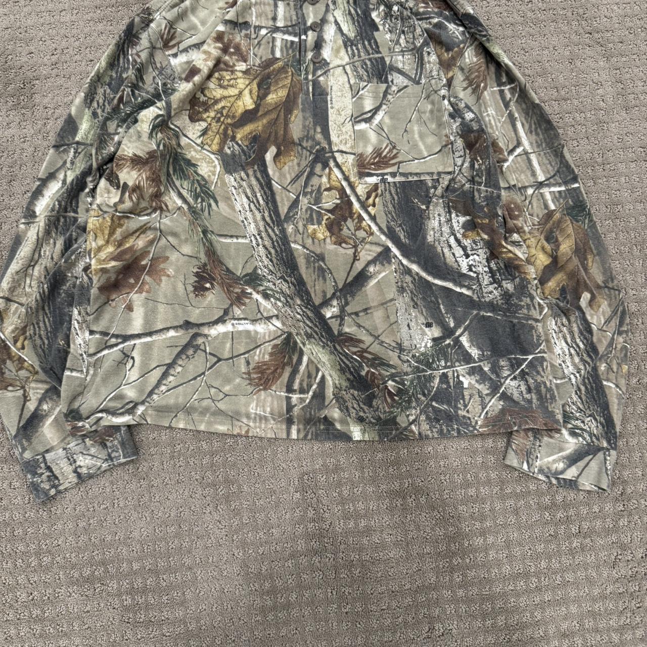 Xl real tree long sleeve great for summer easy to style - Depop