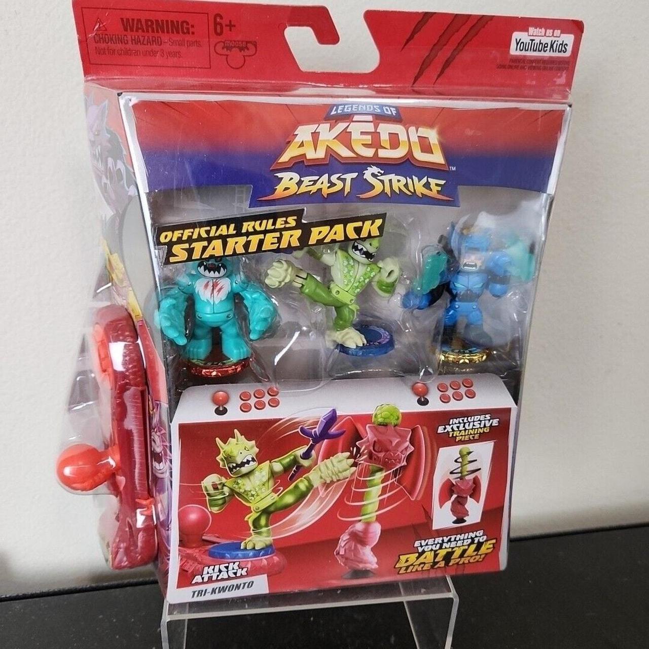 LEGENDS OF AKEDO BEAST STRIKE OFFICIAL RULES BITE... | Depop