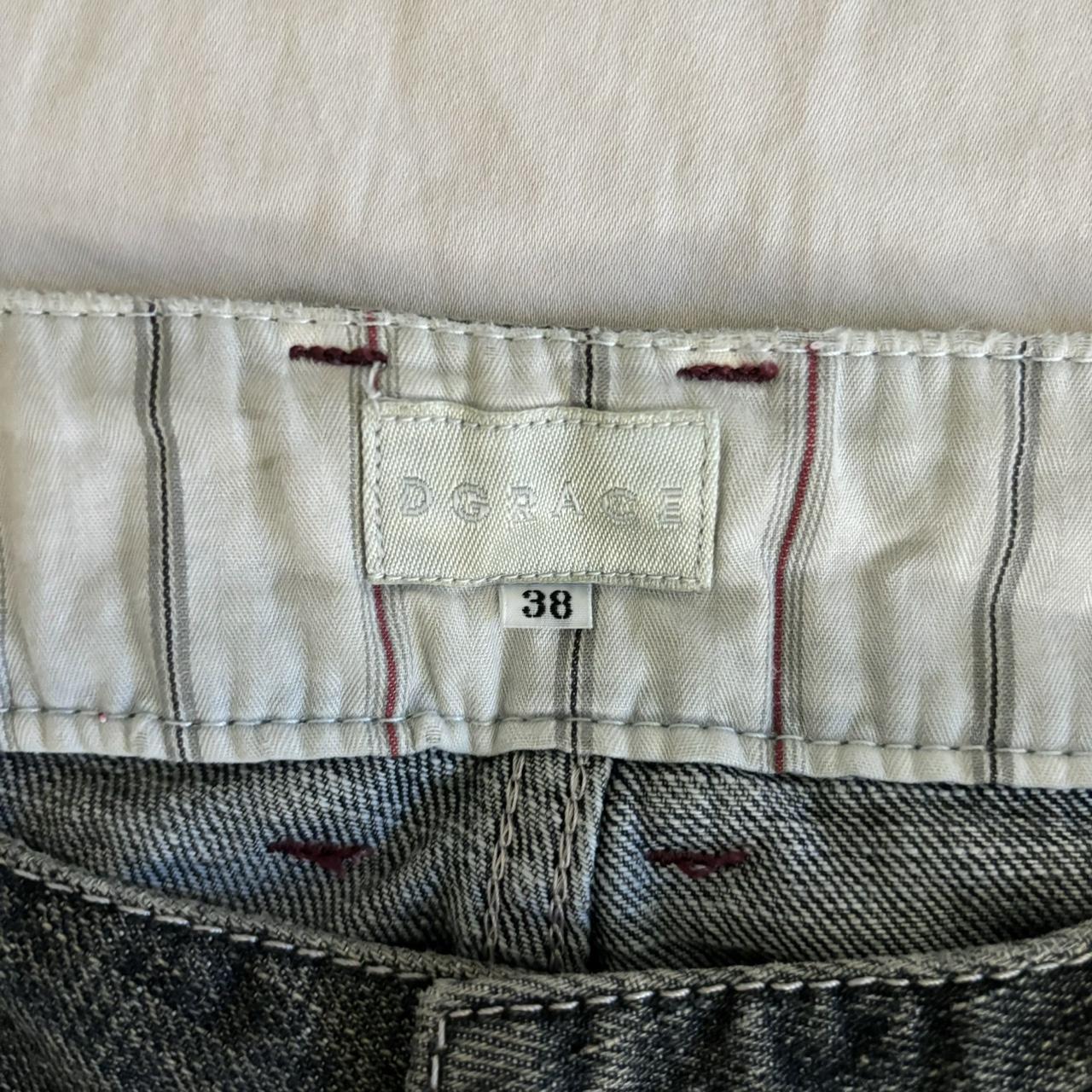 Charcoal low rise jeans, size 38 Asian sizing b fits... - Depop