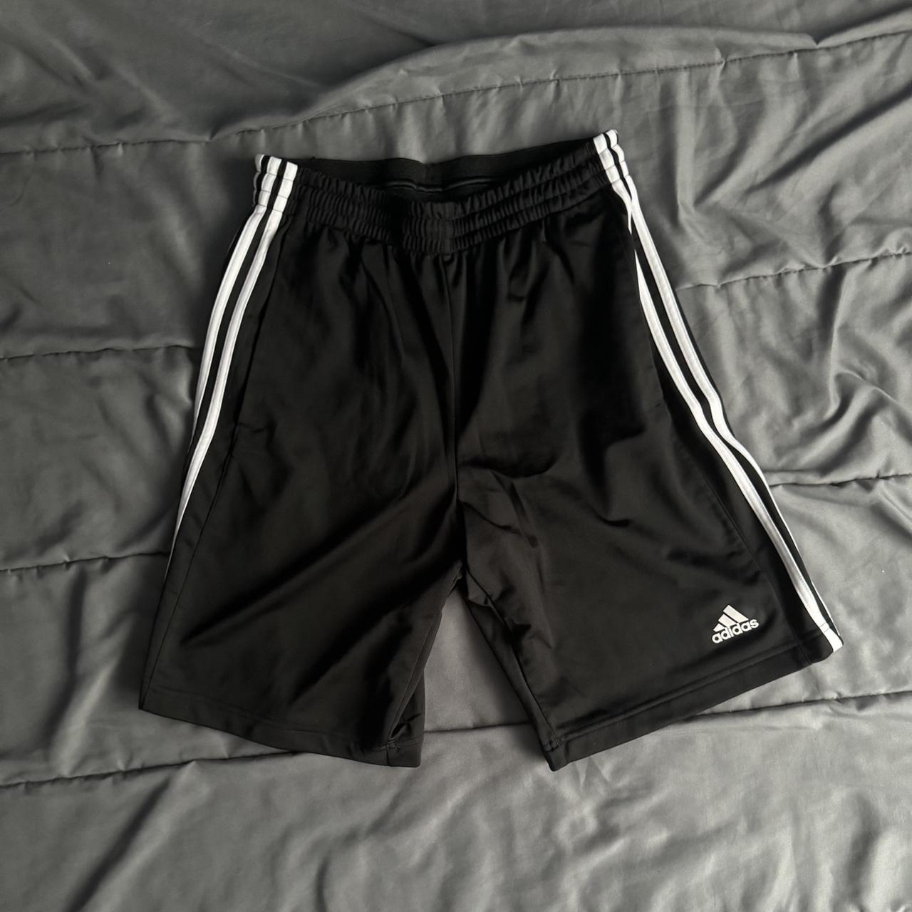 Black adidas shorts - Depop