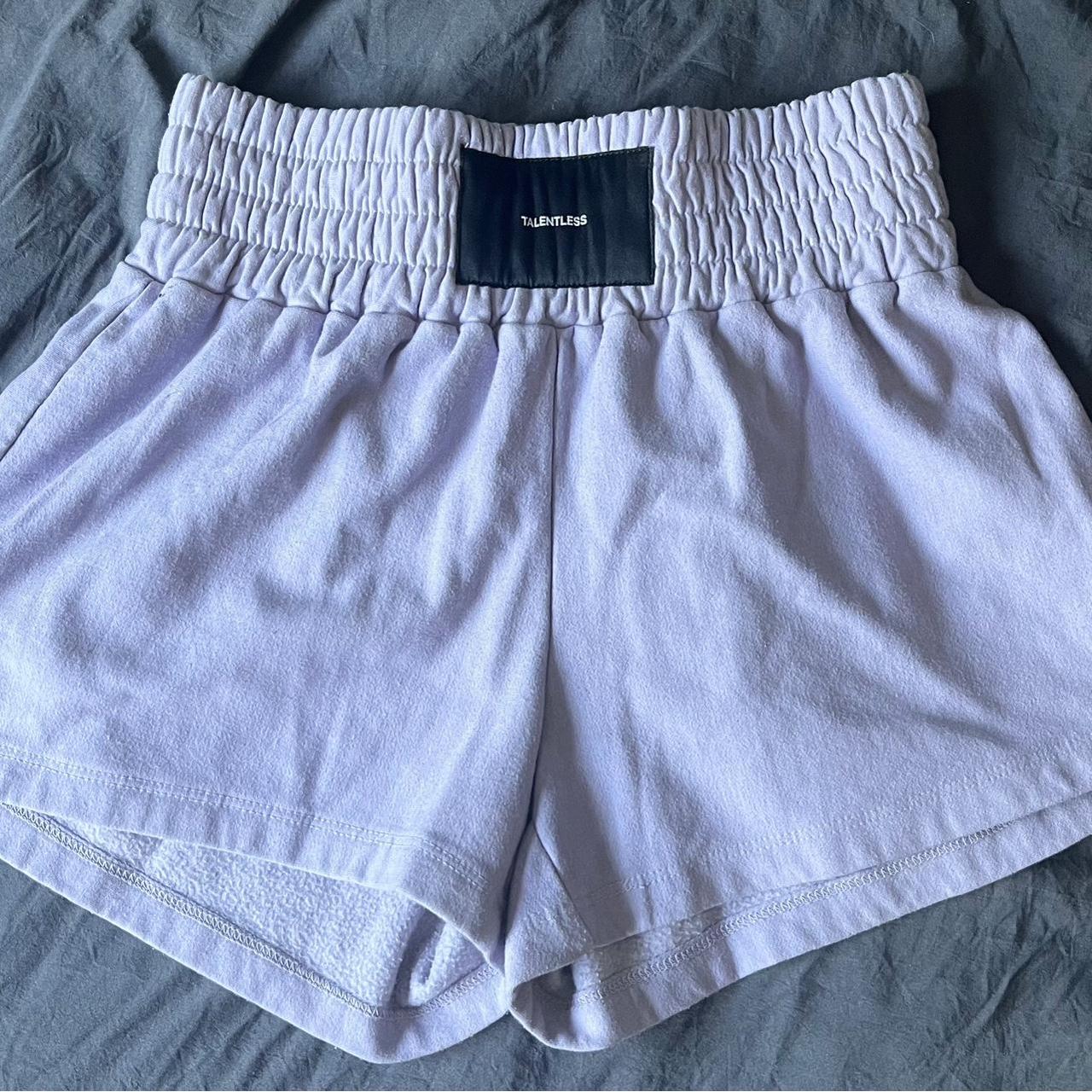 TALENTLESS Light Purple Boxing Shorts - Depop