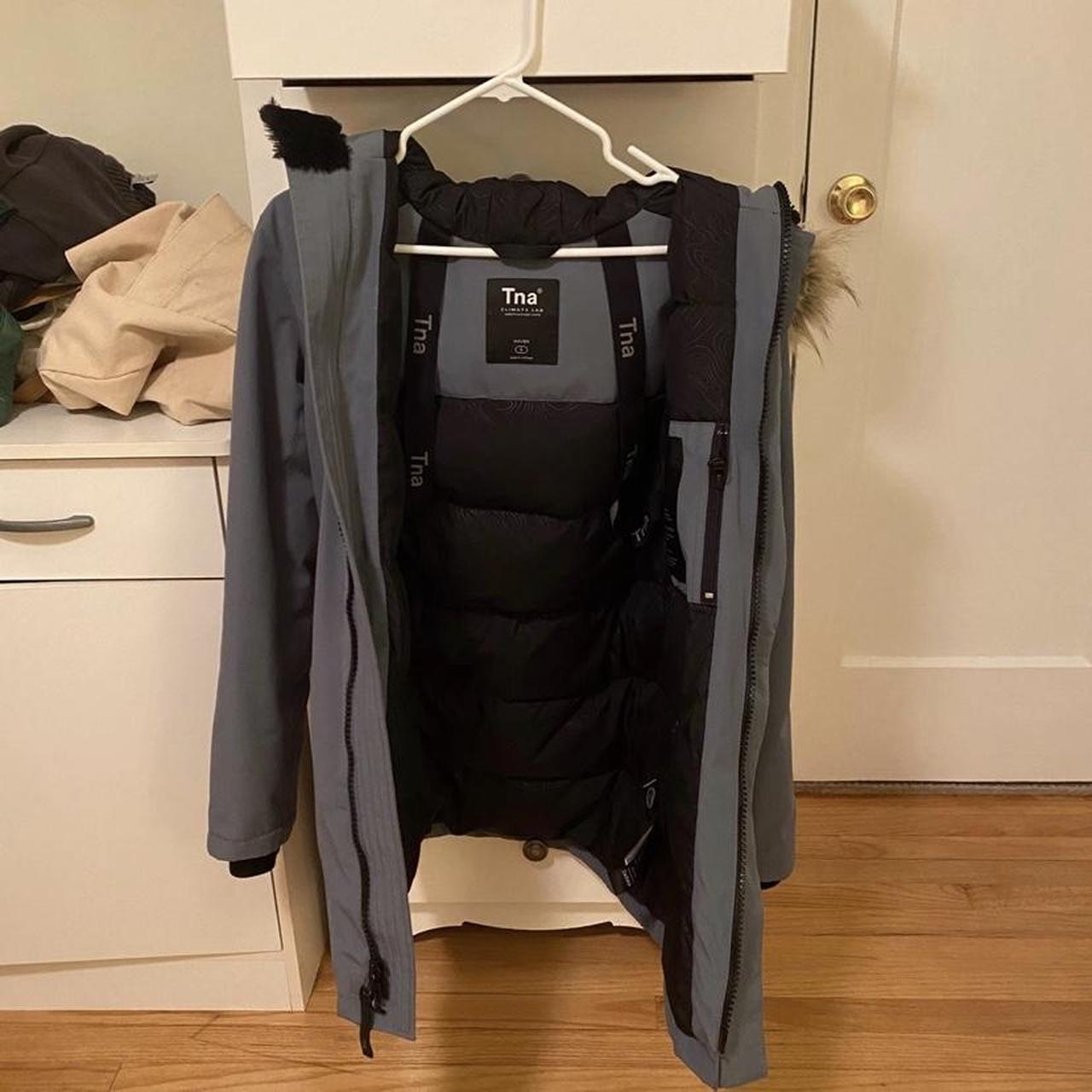 Aritzia tna puffer winter coat with removable fur... - Depop