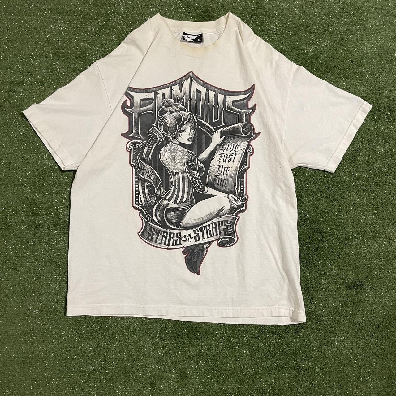 Vintage Famous Shirt with dope graphic 🔥 Little... - Depop