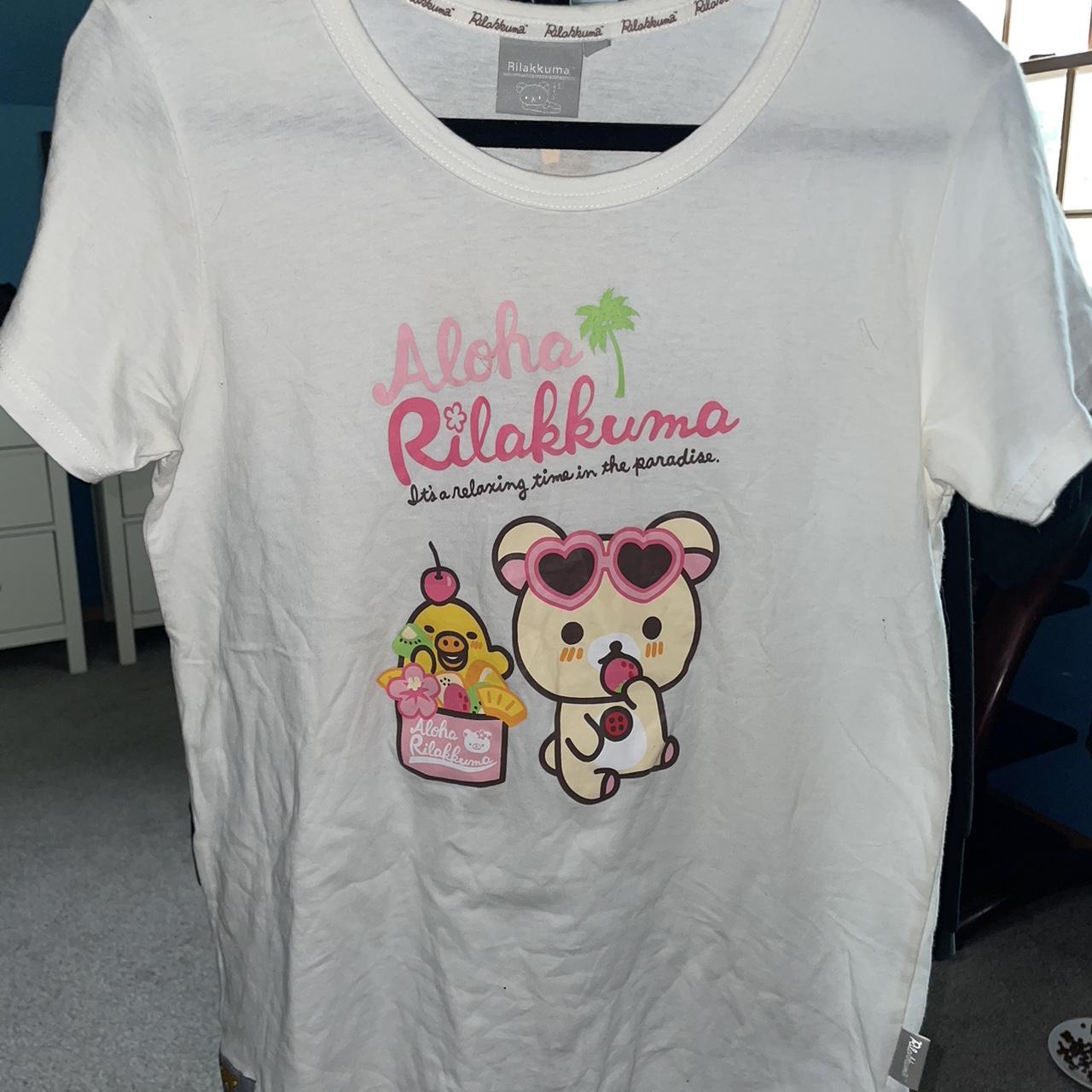 OFFICIAL RILAKKUMA TOP ♡♡♡ SO CUTEEE, perfect for... - Depop