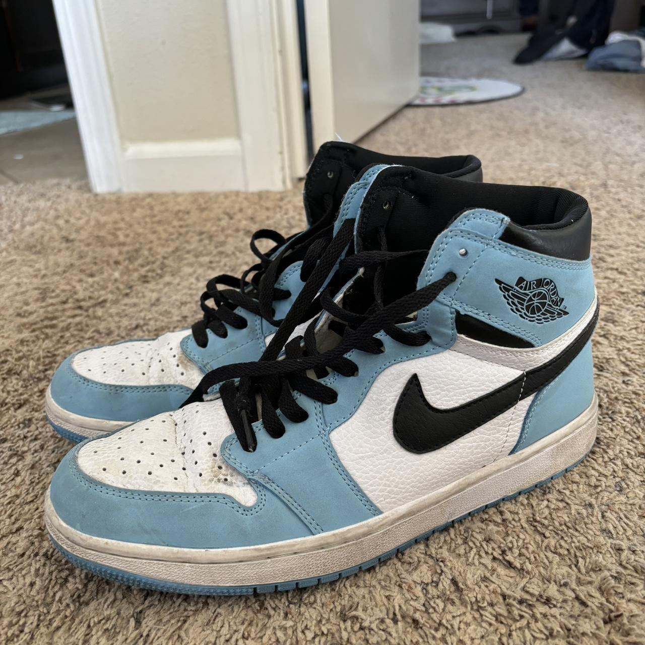 Jordan one University Blue Size 10 #90’s#airjordan - Depop