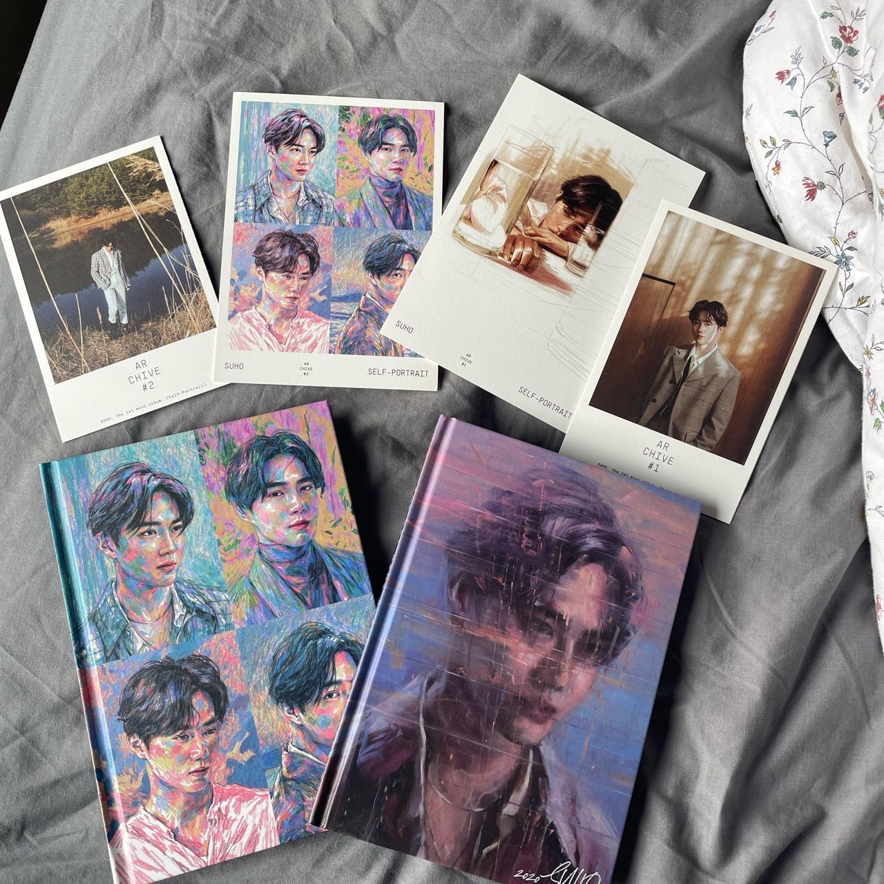 suho self portrait albums ⭐️ i have both versions!... - Depop
