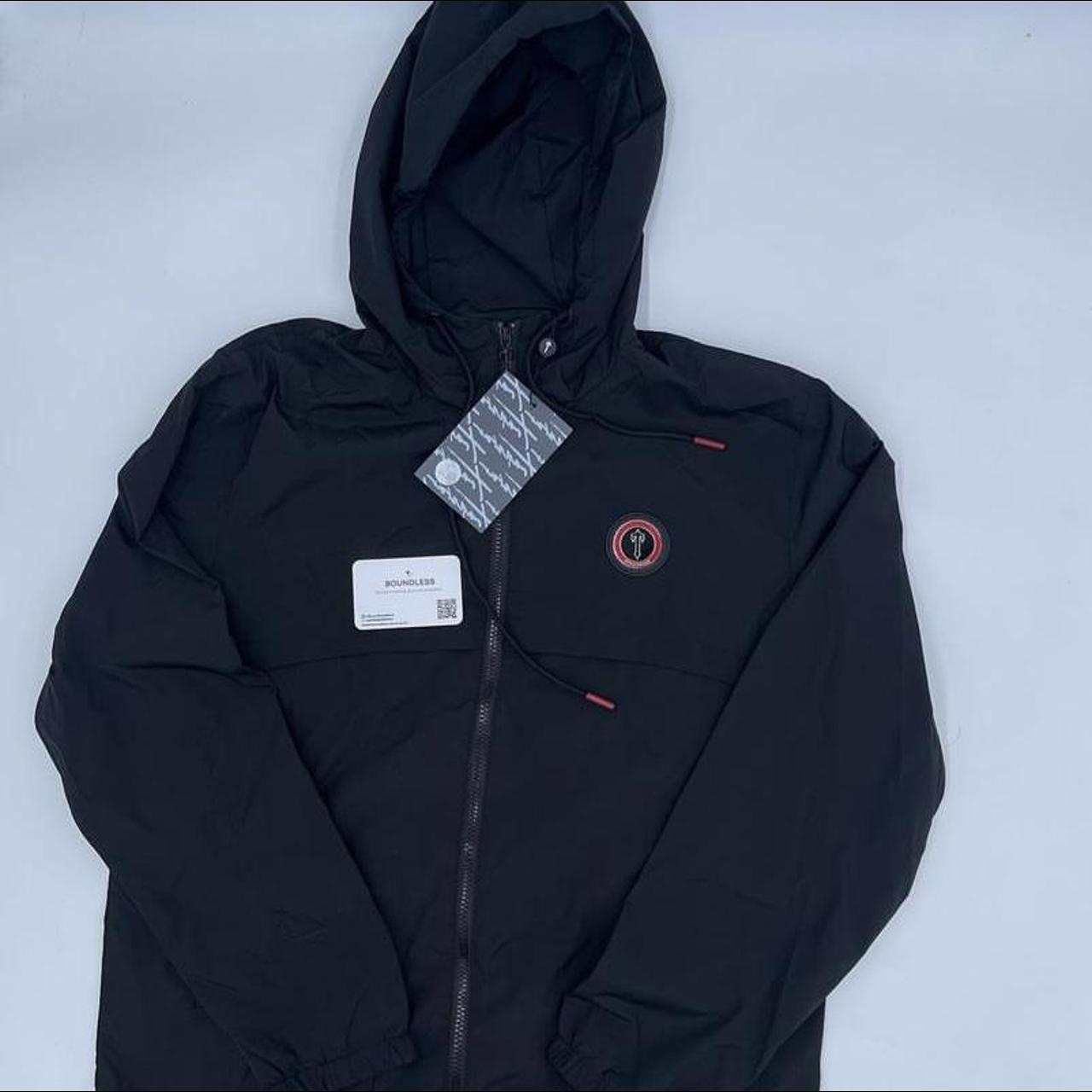 Trapstar black red windbreaker Brand new with tags... - Depop